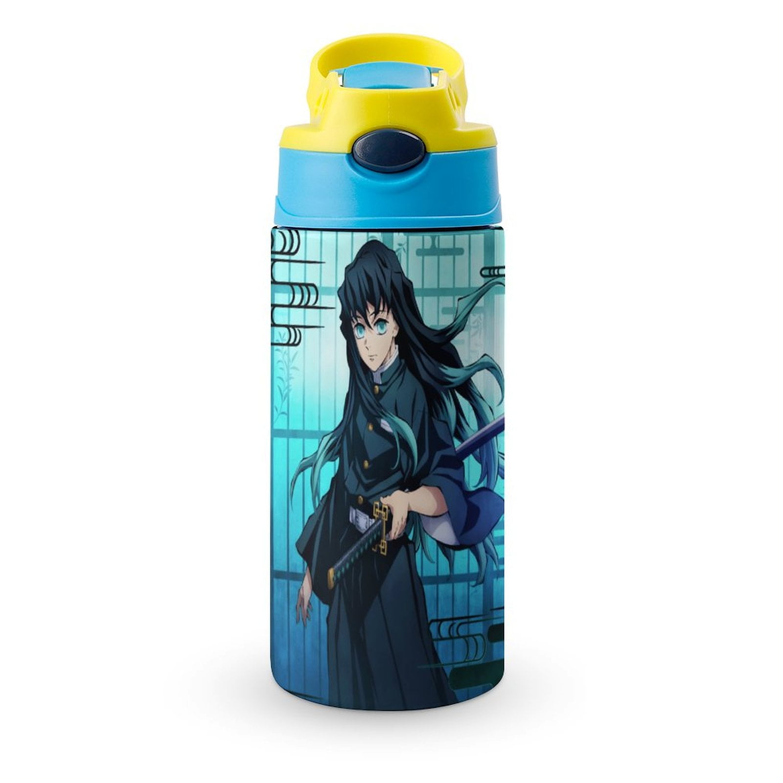 Demon Slayer Muichiro Tokito Kids Insulated Water Bottle - Stainless ...