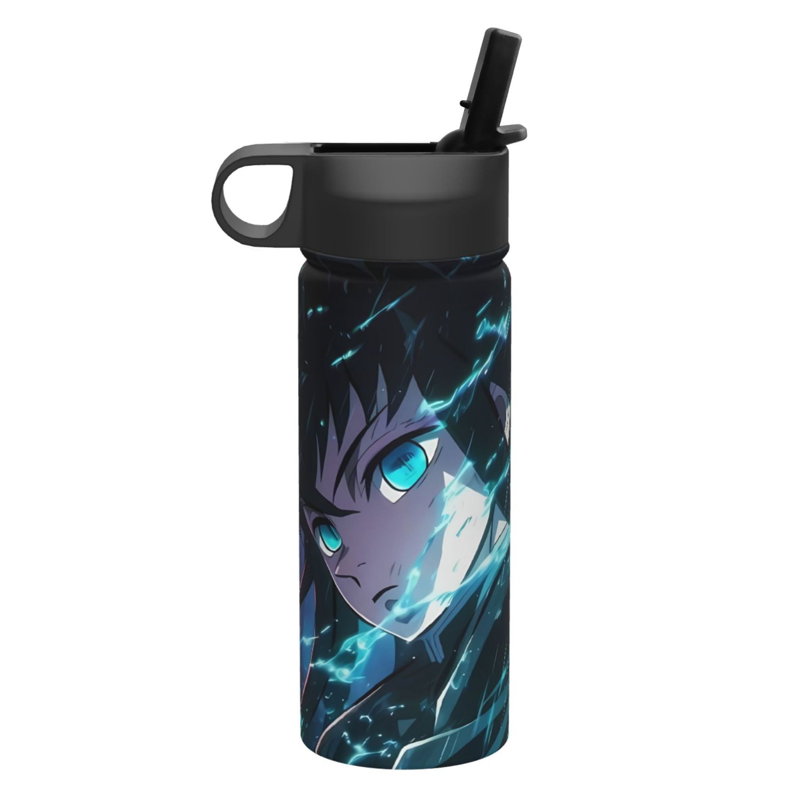 Demon Slayer Muichiro Tokito Kids Insulated Water Bottle With Straw ...
