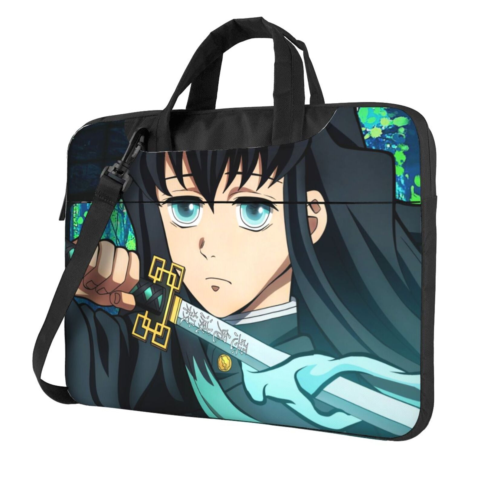 Demon Slayer Muichiro Tokito Laptop Shoulder Bag For Women Men, 14 Inch ...