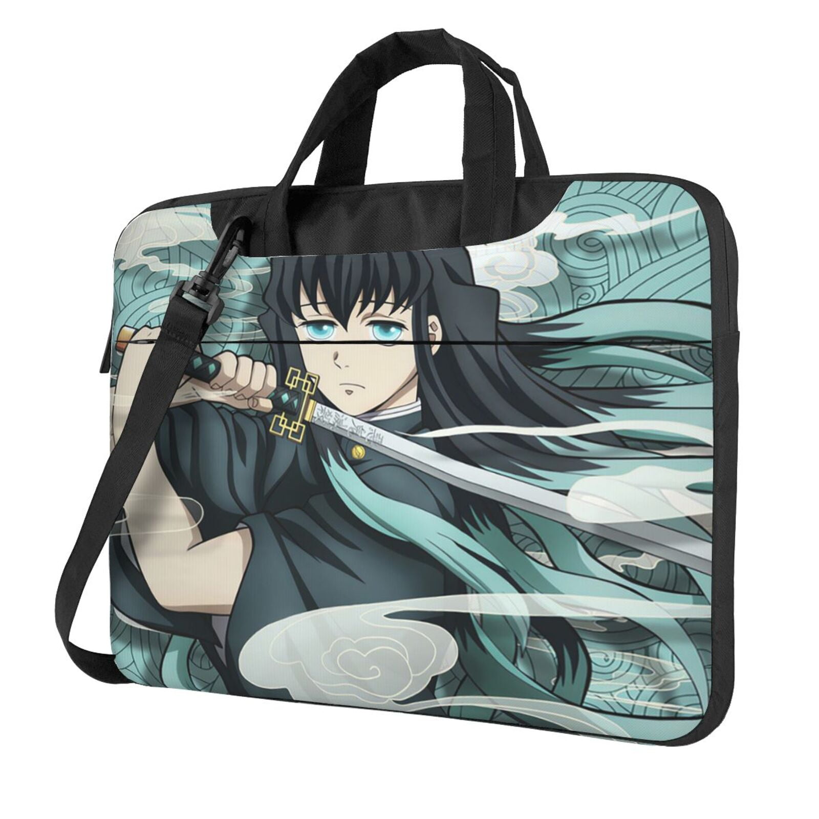 Demon Slayer Muichiro Tokito Laptop Shoulder Bag For Women Men, 14 Inch ...