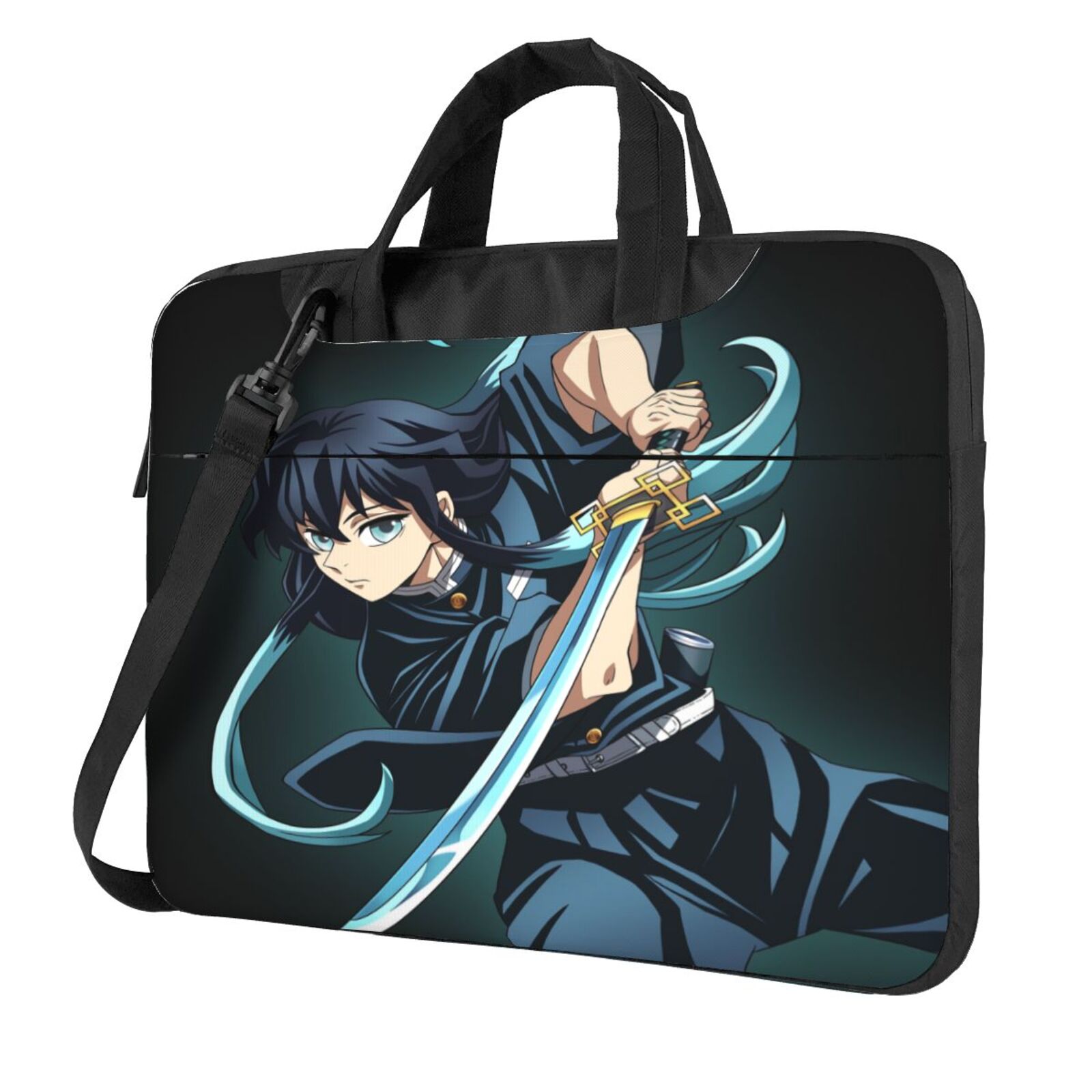 Demon Slayer Muichiro Tokito Laptop Shoulder Bag For Women Men, 14 Inch ...