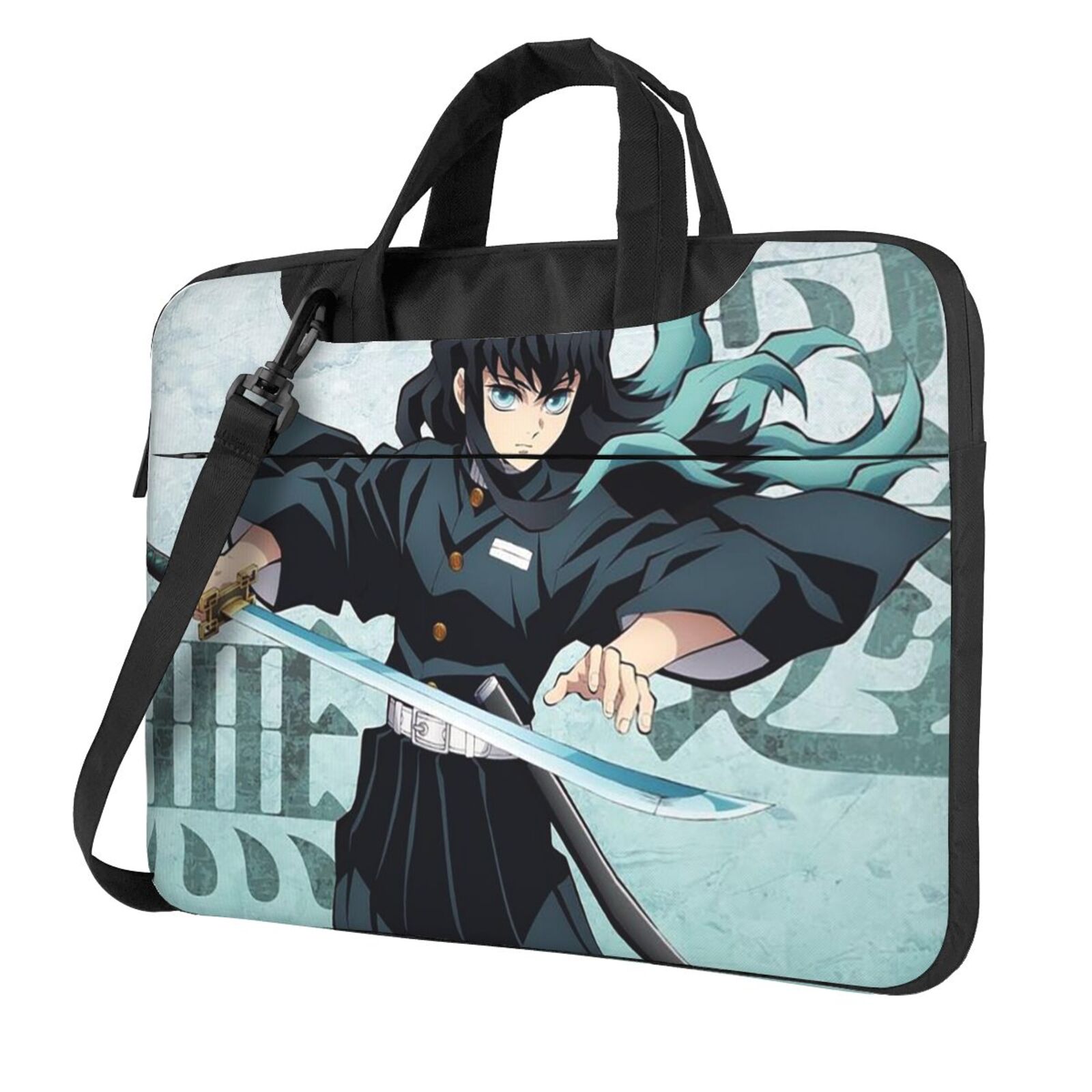 Demon Slayer Muichiro Tokito Laptop Shoulder Bag For Women Men, 15.6 ...