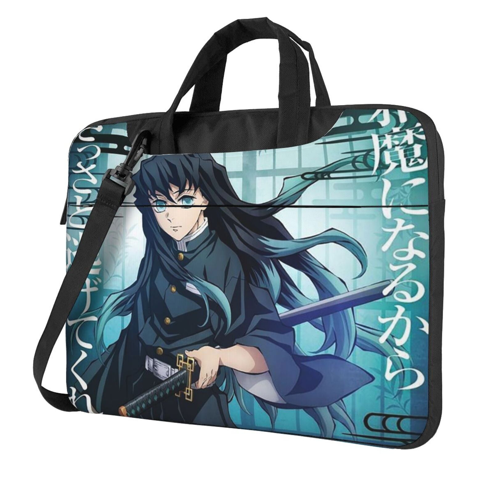 Demon Slayer Muichiro Tokito Laptop Shoulder Bag for Women Men, 15.6 ...