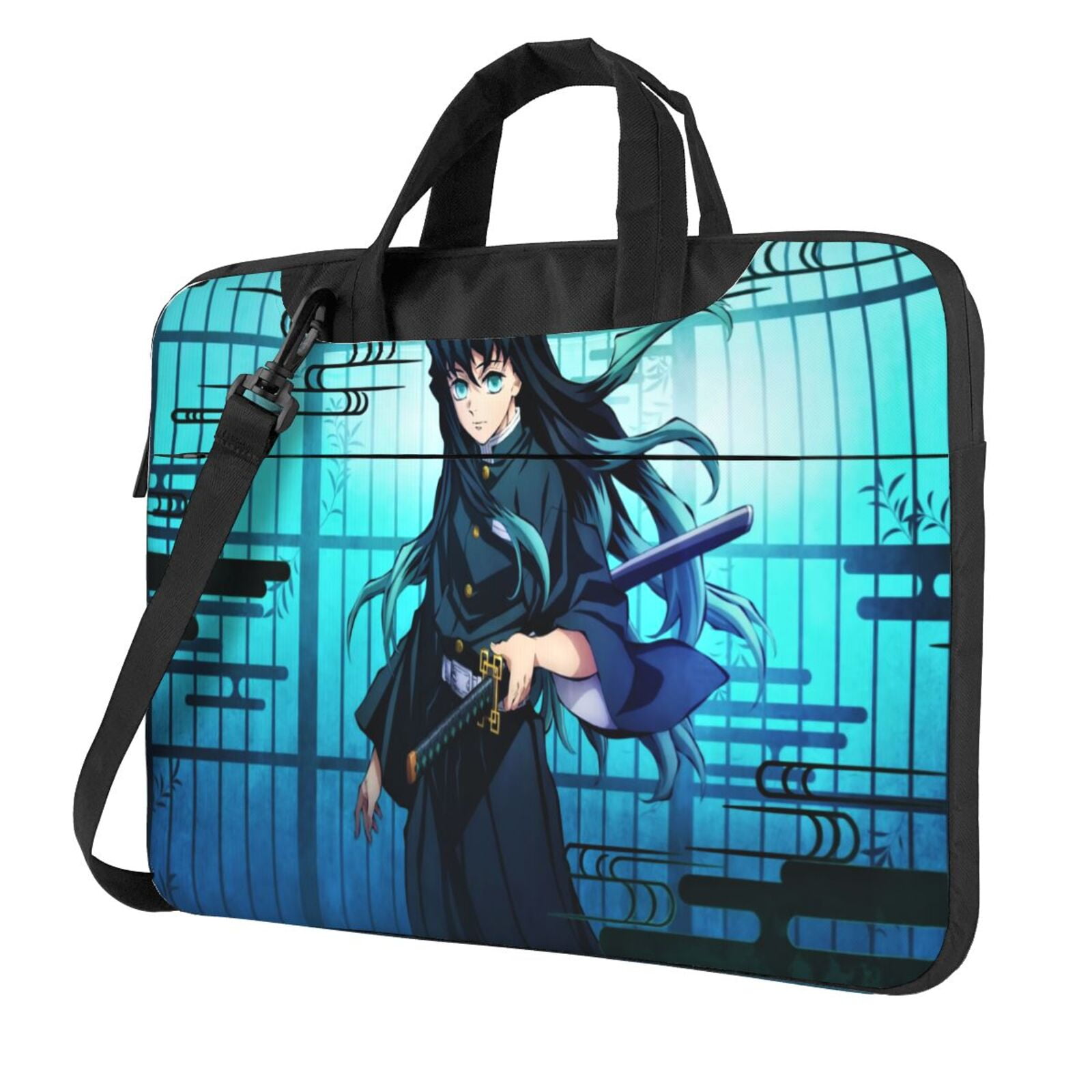 Demon Slayer Muichiro Tokito Laptop Shoulder Bag for Women Men, 13 inch ...