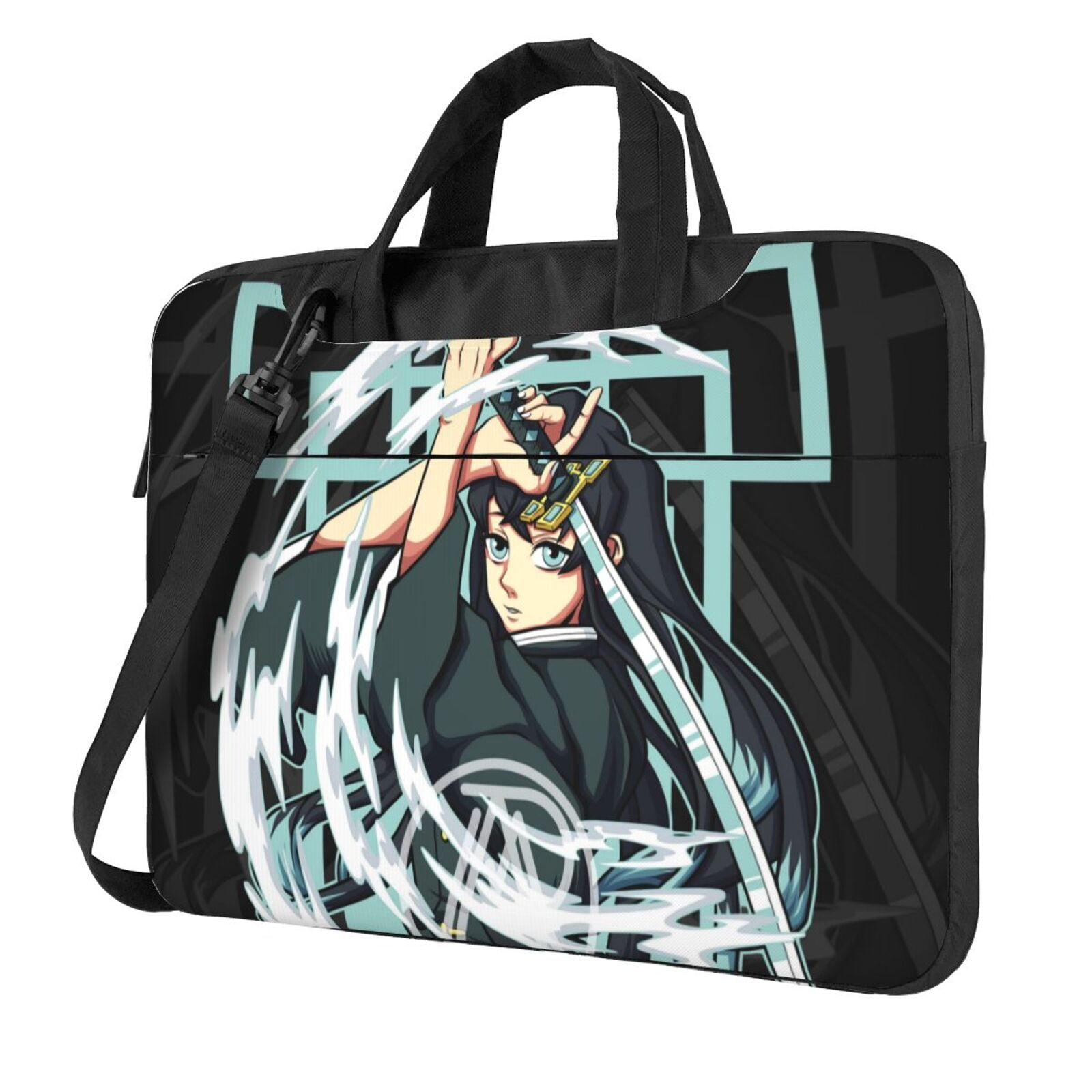 Demon Slayer Muichiro Tokito Laptop Shoulder Bag for Women Men, 14 inch ...
