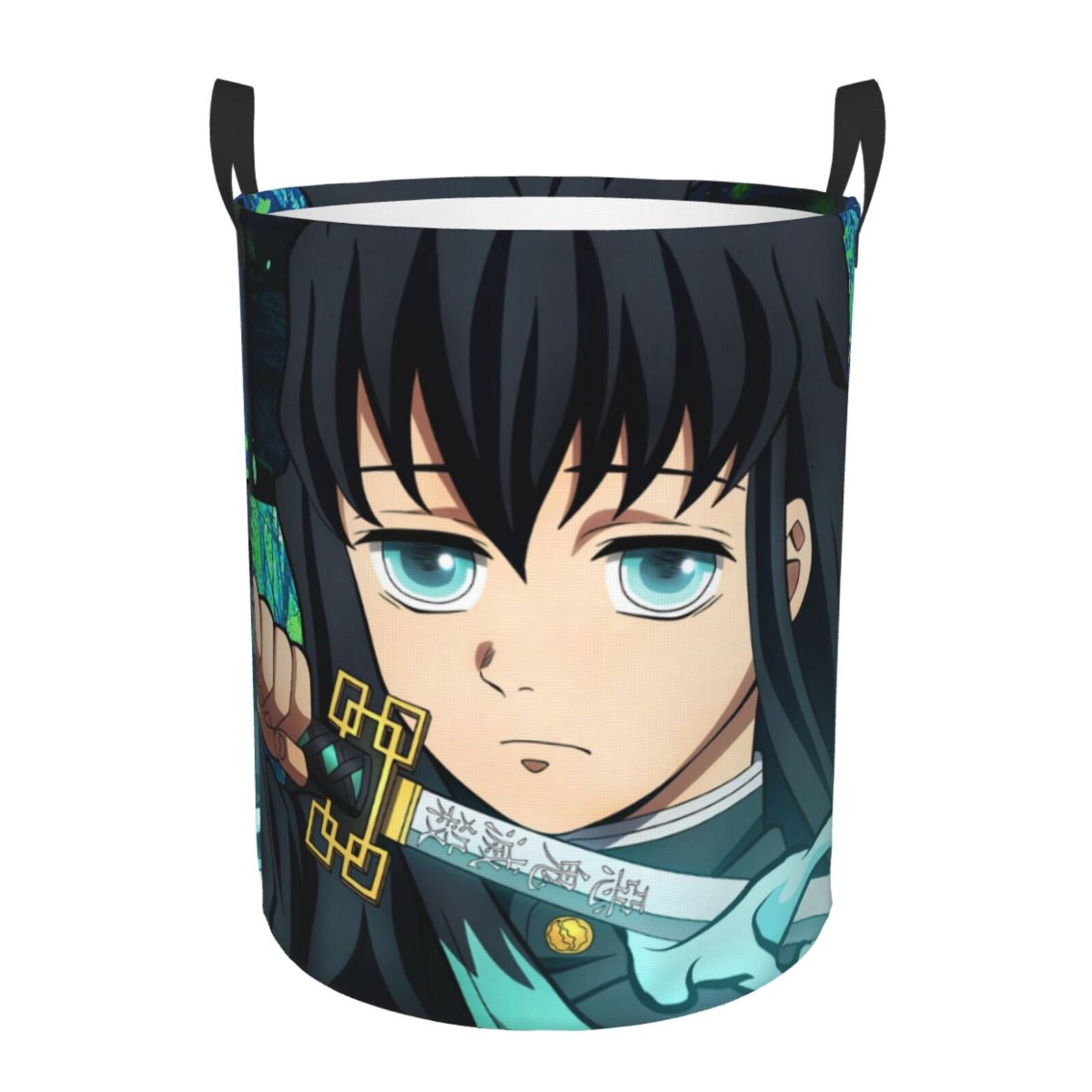 Demon Slayer Muichiro Tokito Large Laundry Basket With Handle ...