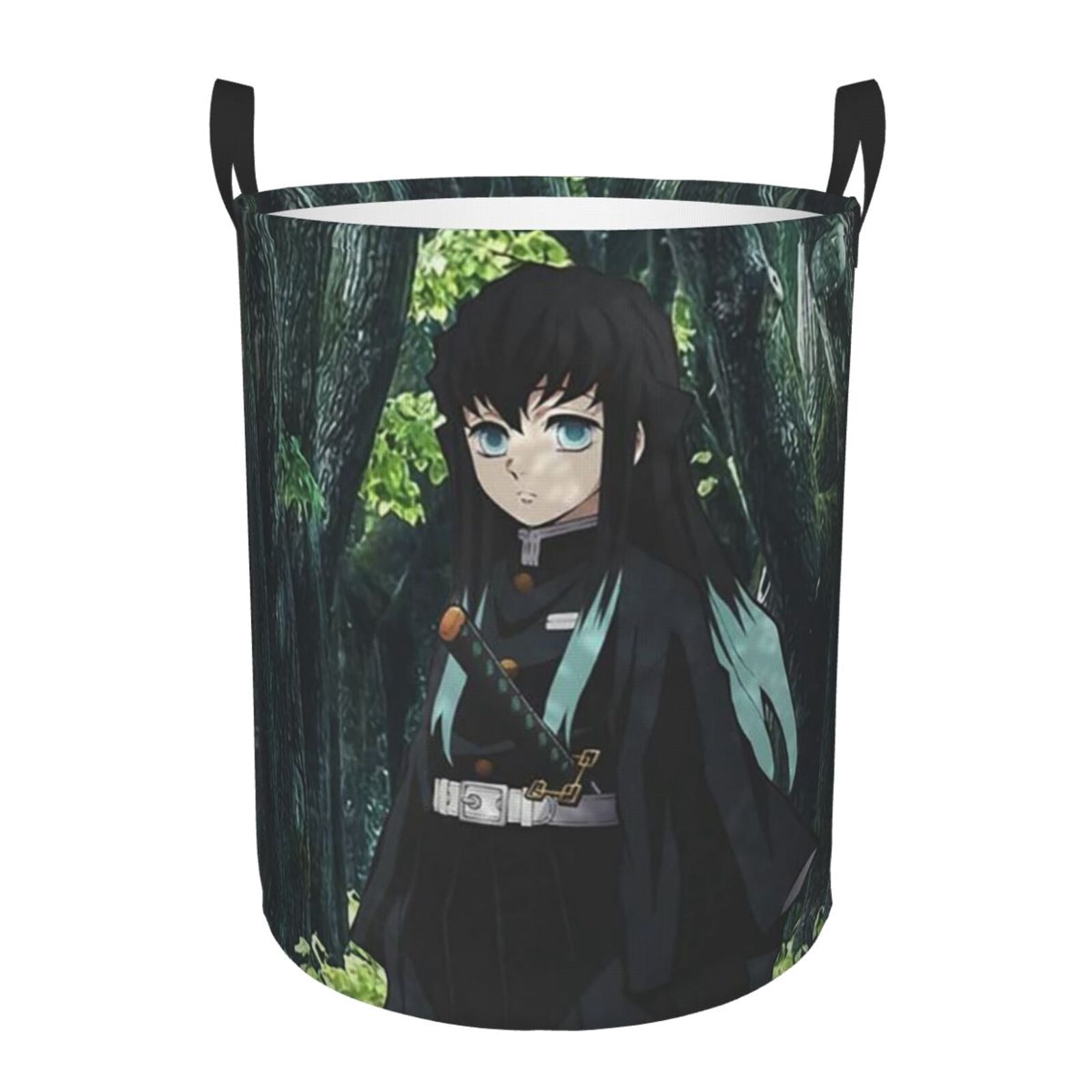 Demon Slayer Muichiro Tokito Large Laundry Hamper, Collapsible Laundry ...