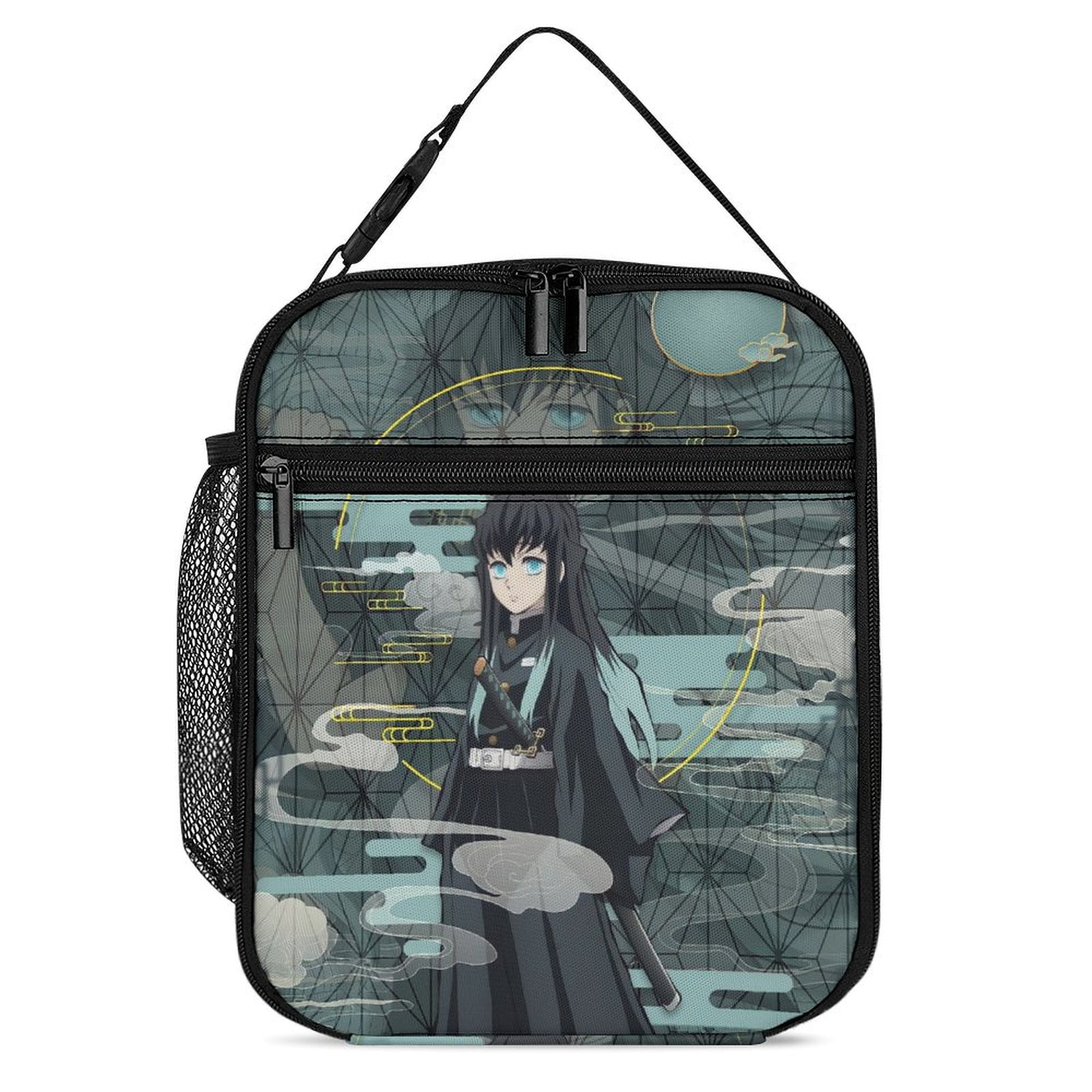 Demon Slayer Muichiro Tokito Lunch Bag, Insulated Lunch Tote Large ...