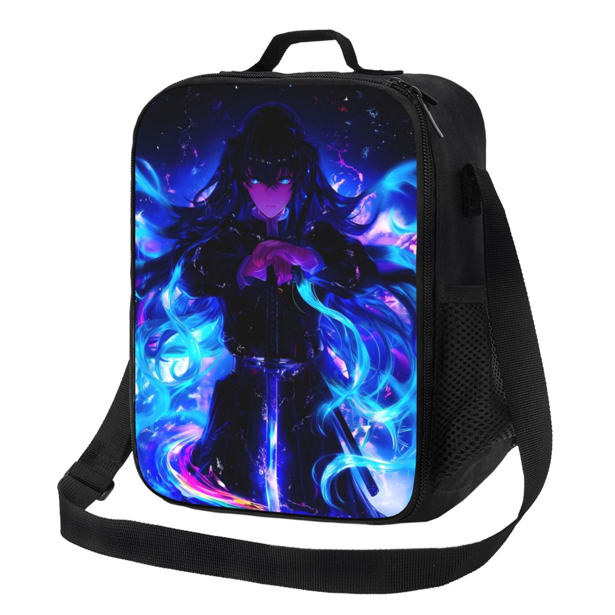 Demon Slayer Muichiro Tokito Lunch Bag Lunch Box Lightweight Durable ...