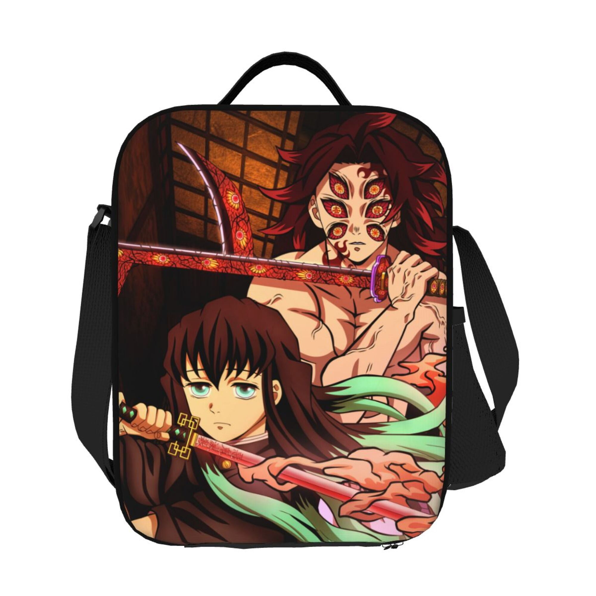 Demon Slayer Muichiro Tokito Lunch Bag Portable Lunch Box Durable ...
