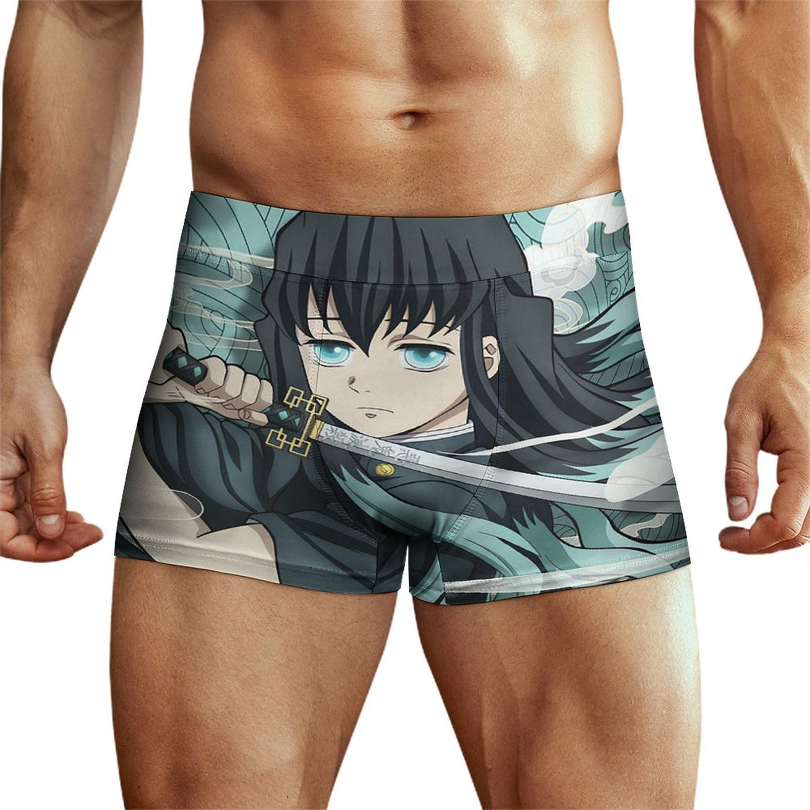 Demon Slayer Muichiro Tokito Men’s Underwear Boxer Briefs Soft ...