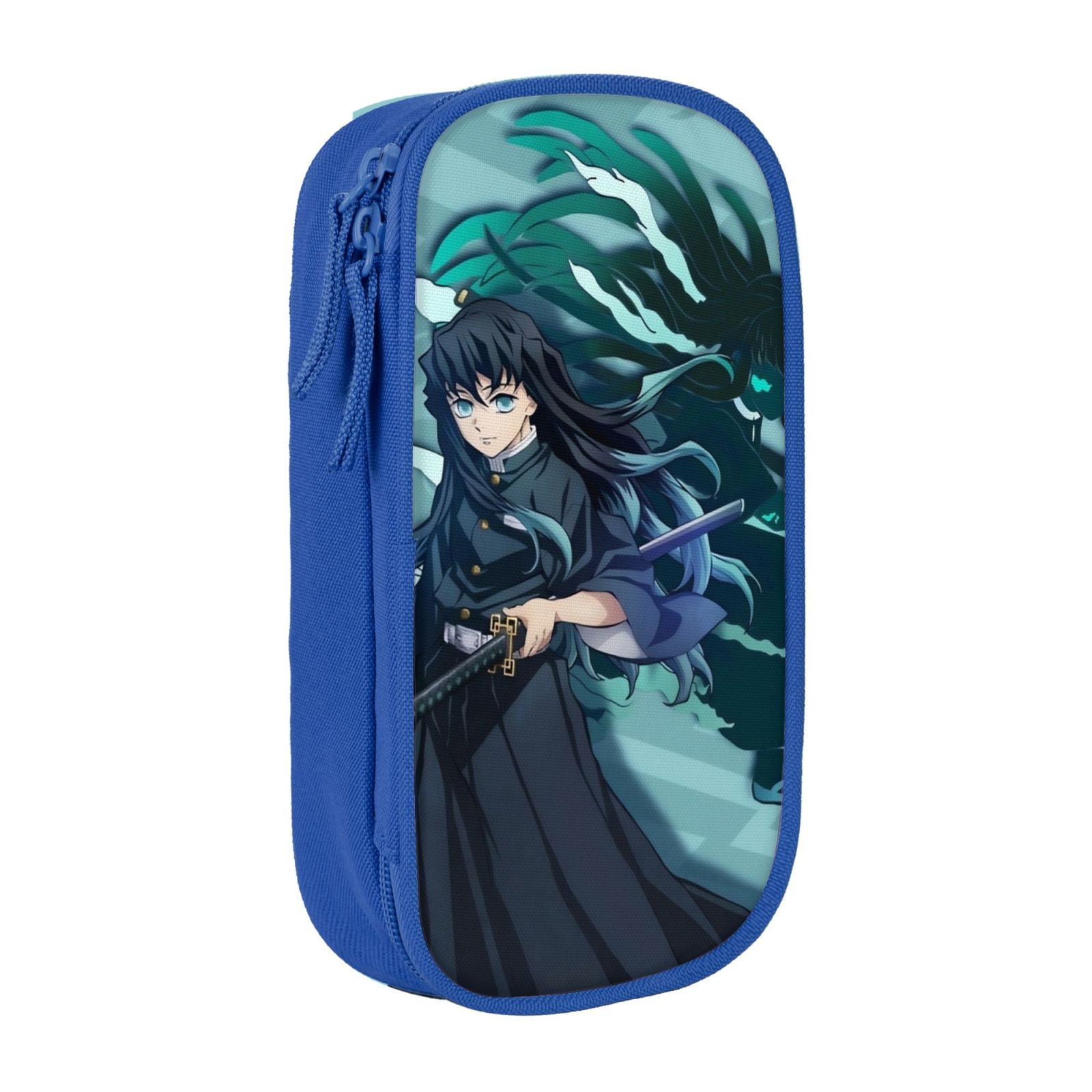 Demon Slayer Muichiro Tokito Pencil Case Pencil Pouch Pen Bag Desk ...
