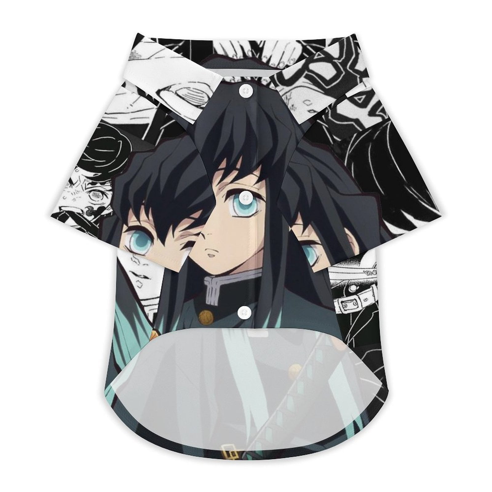 Demon Slayer Muichiro Tokito Pet Summer T-Shirts Pet Dog Shirt ...