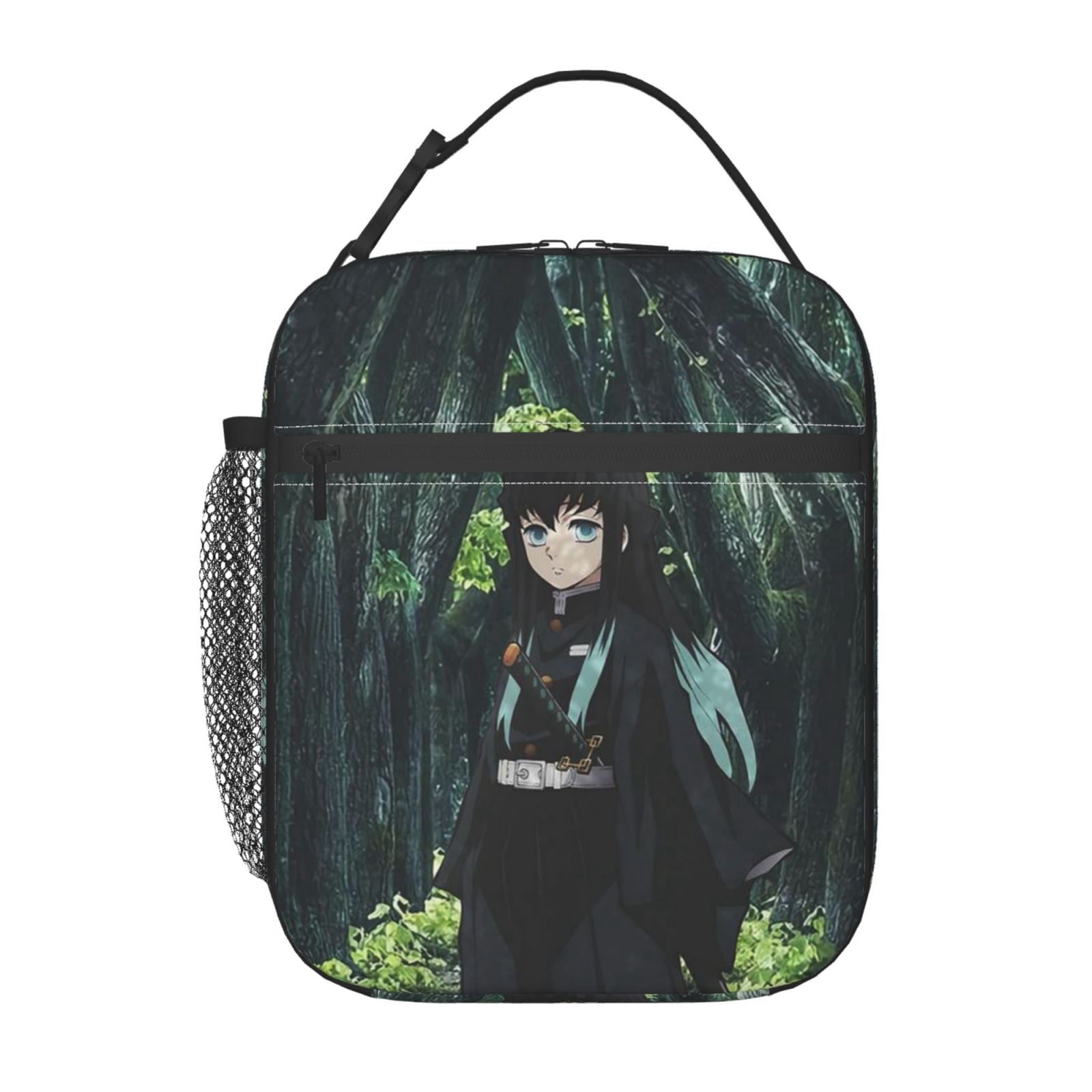 Demon Slayer Muichiro Tokito Portable Lunch Bag, Insulated Lunch Box ...