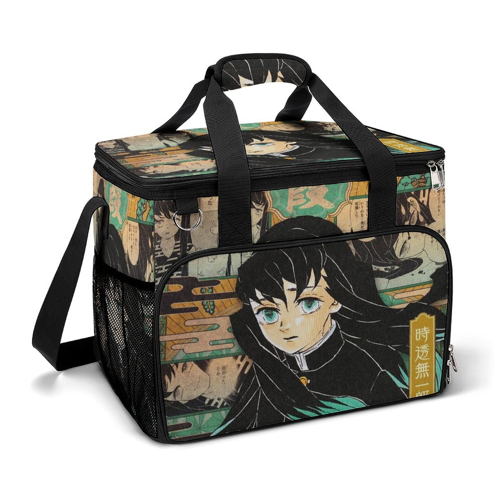 Demon Slayer Muichiro Tokito Portable Lunch Bag Insulated Lunch Box ...