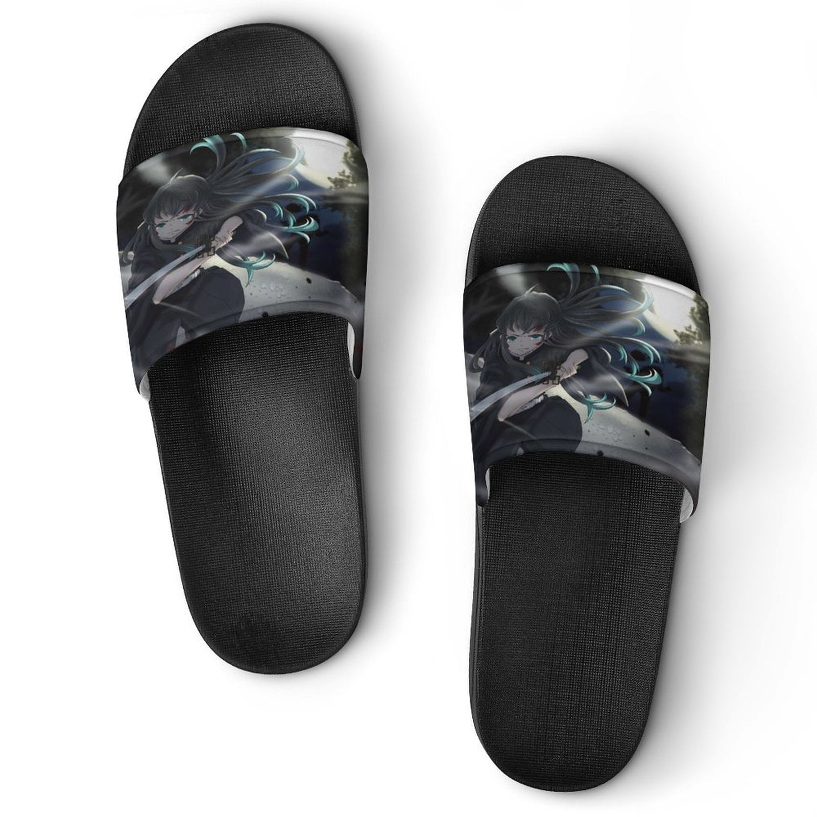 Demon Slayer Muichiro Tokito Shower Slippers for Women & Men Non-Slip ...