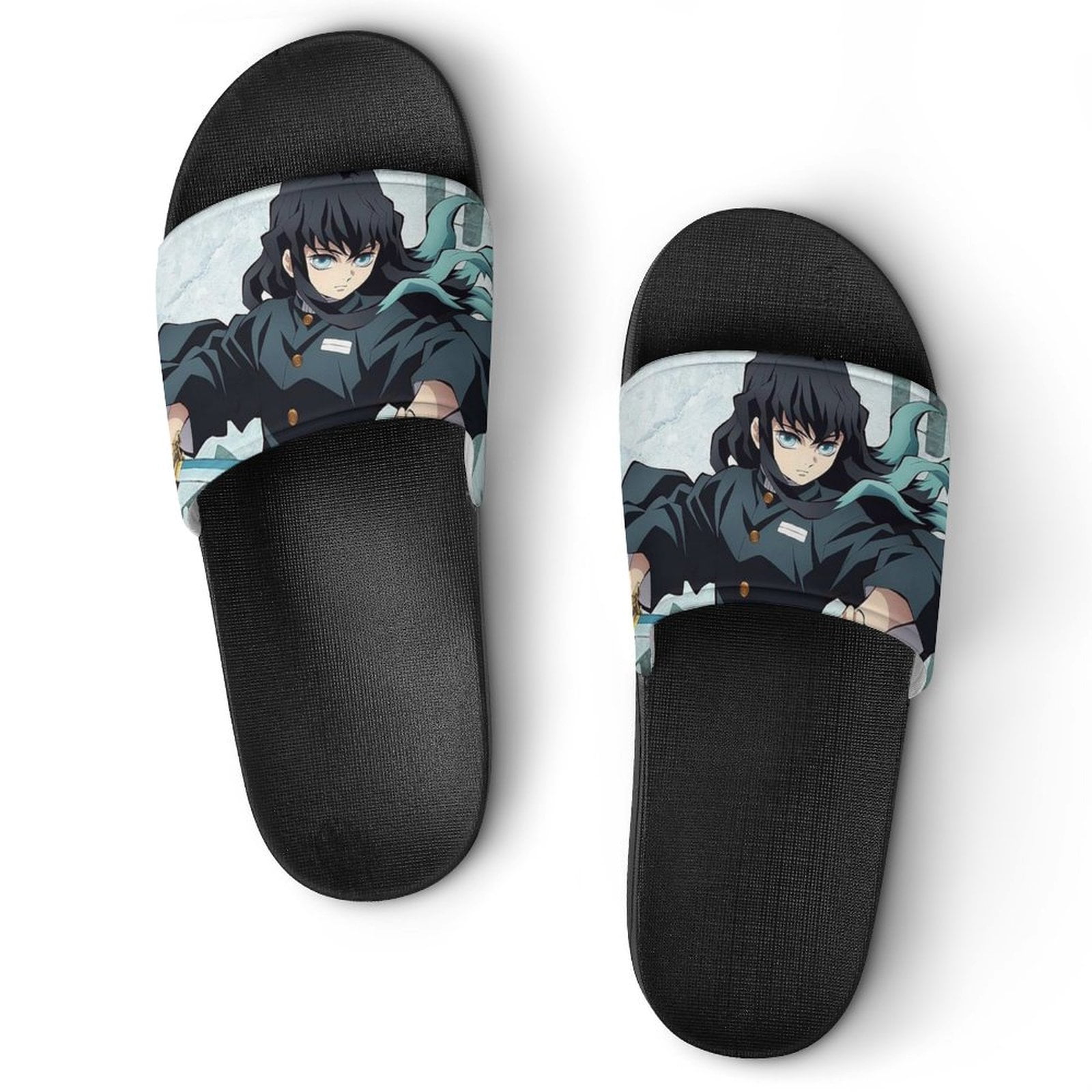 Demon Slayer Muichiro Tokito Shower Slippers for Women & Men Non-Slip ...