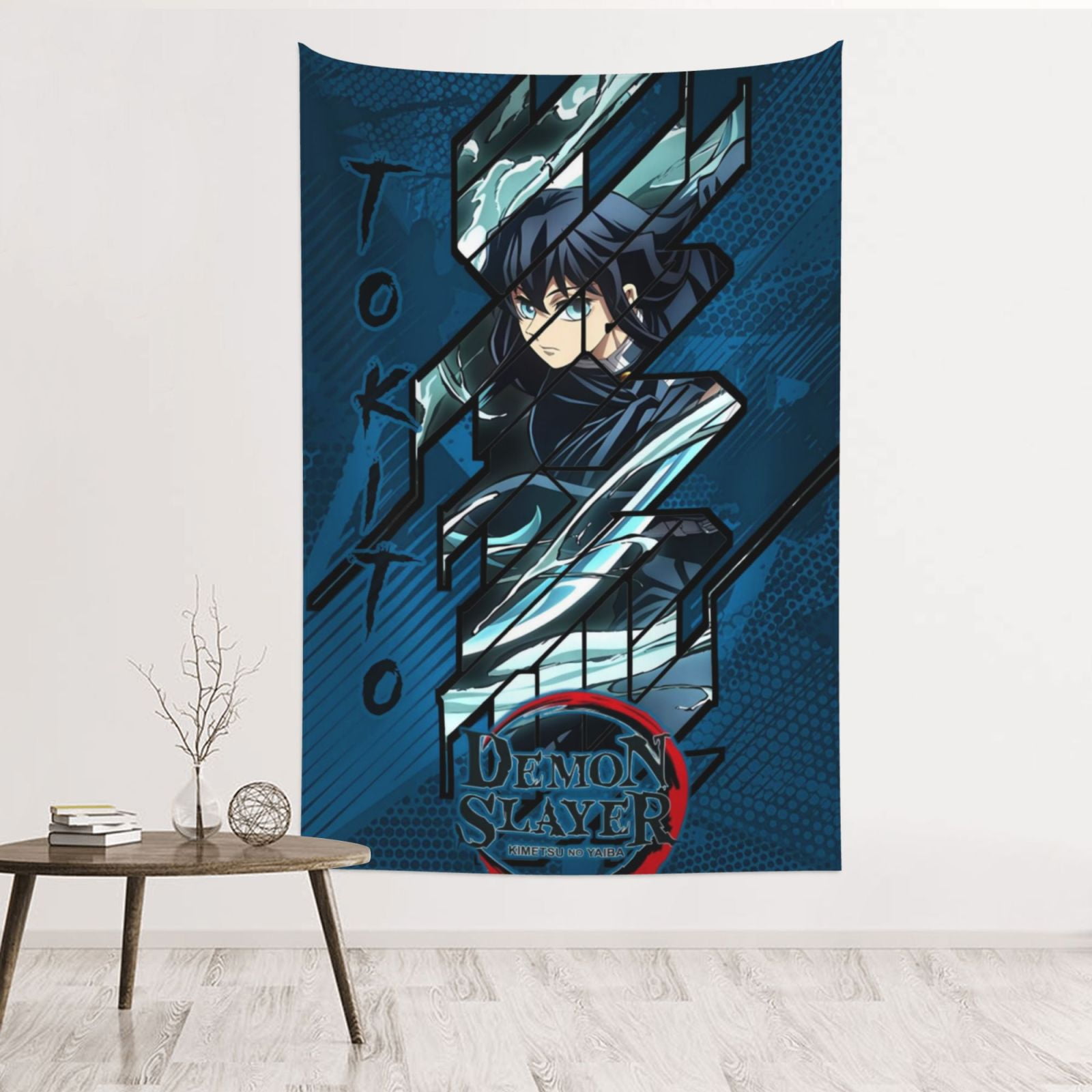 Demon Slayer Muichiro Tokito Tapestry Wall Hanging Home Decoration Wall ...