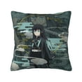 Demon Slayer Muichiro Tokito Throw Pillow Covers 12"X12" Pillow Case ...
