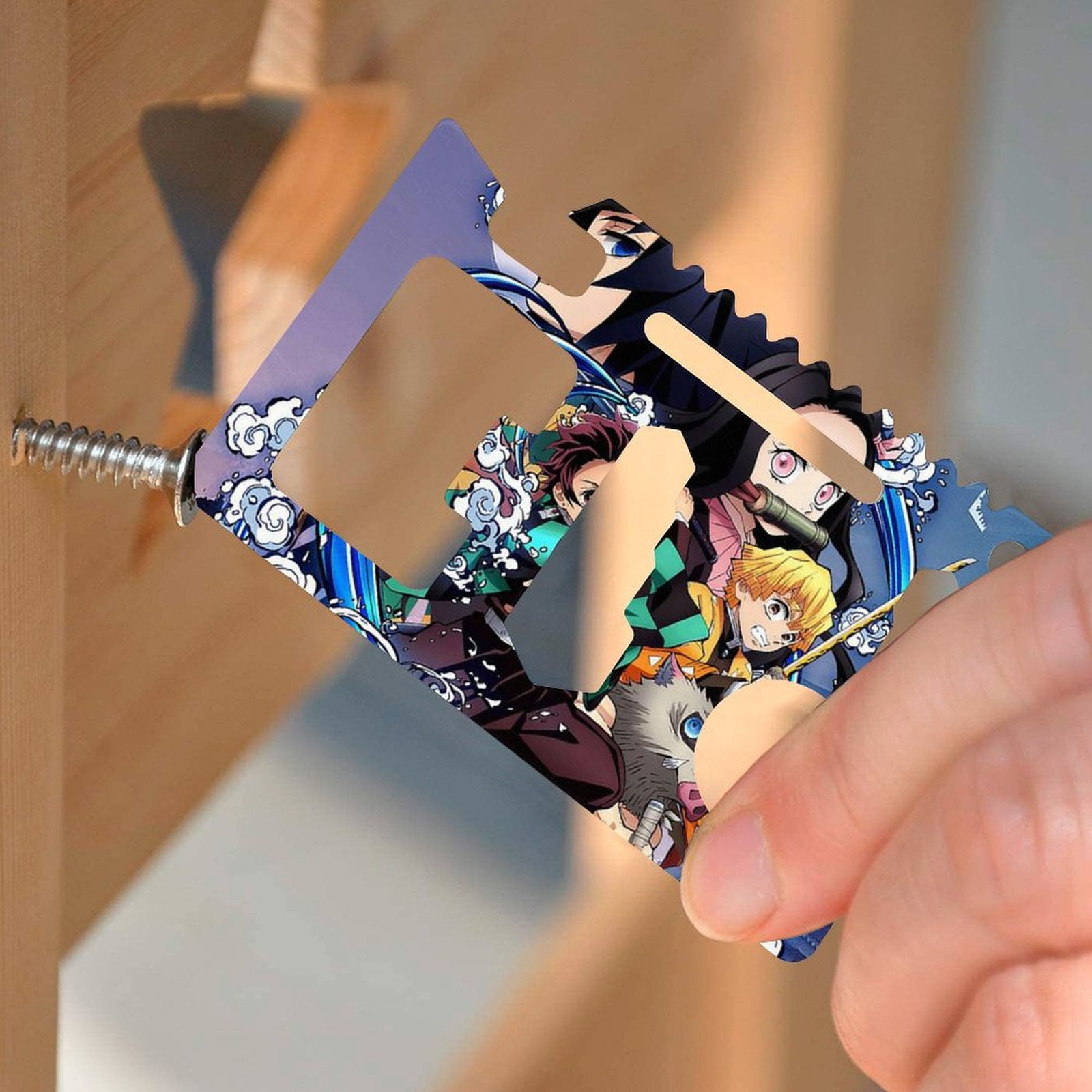 Demon Slayer Multitool Credit Card Sized Pocket Tool, 11-in-1 Wallet ...