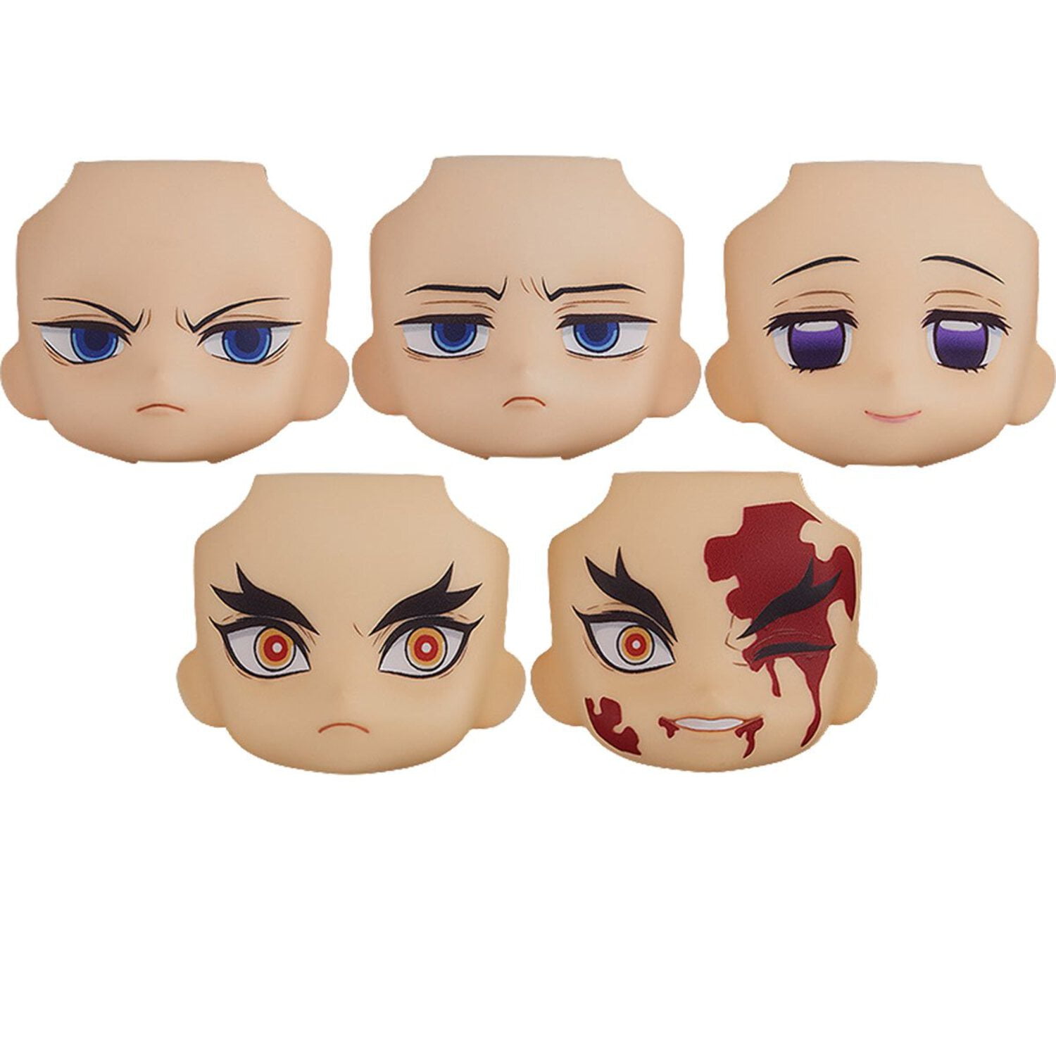 Demon Slayer Nendoroid More: Face Swap Vol. 2 Set of 5 - Walmart.com