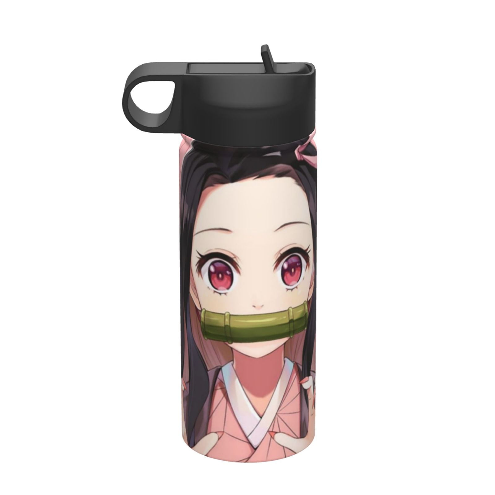Demon Slayer Nezuko 18 Oz Insulated Water Bottle, Reusable Stainless ...