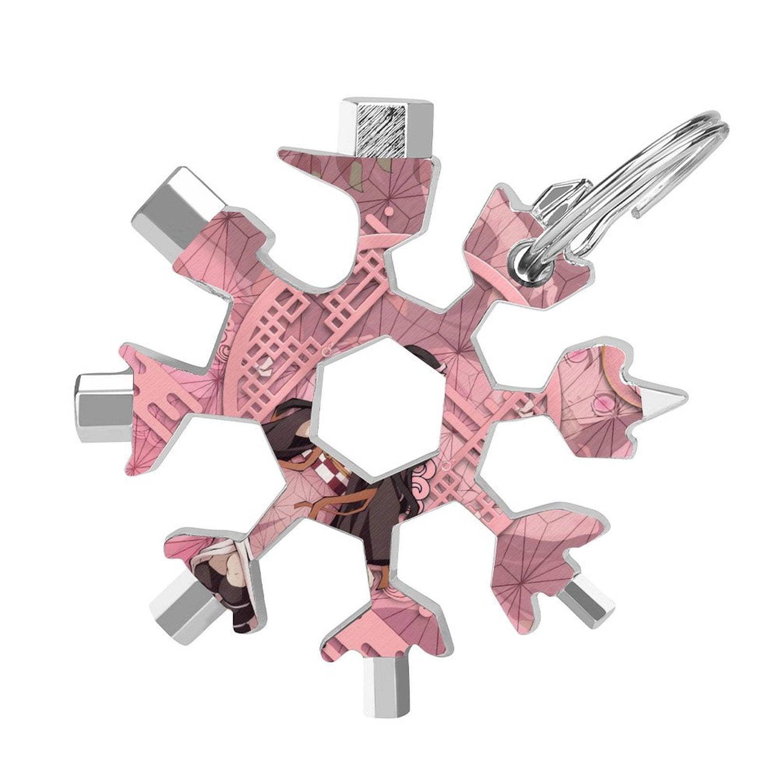 Demon Slayer Nezuko 19-in-1 Snowflake Multi Tool, Bottle Opener/Flat ...