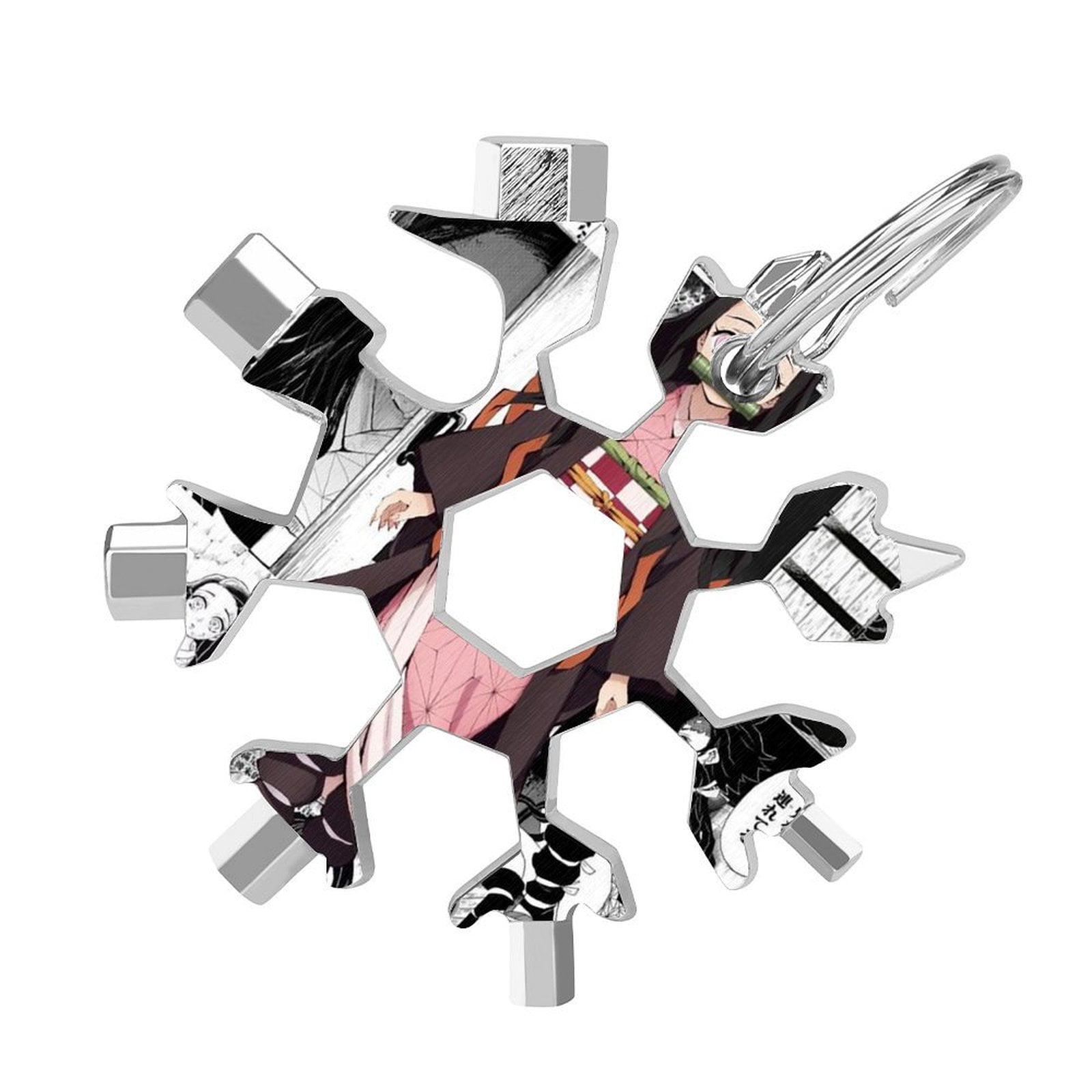 Demon Slayer Nezuko 19-in-1 Snowflake Multi Tool, Bottle Opener/Flat ...