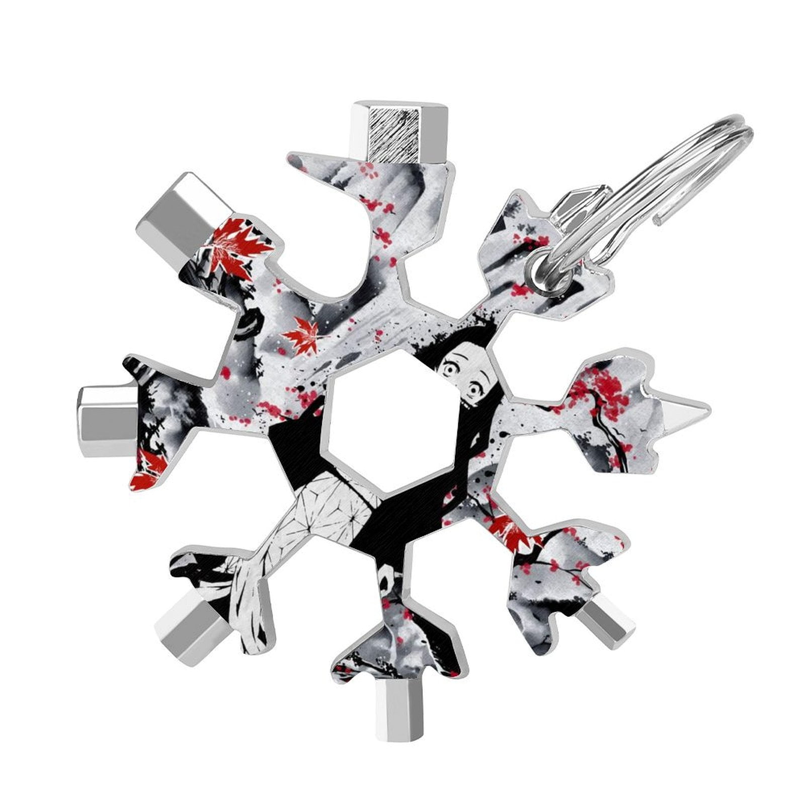 Demon Slayer Nezuko 19-in-1 Snowflake Multi Tool, Bottle Opener/Flat ...