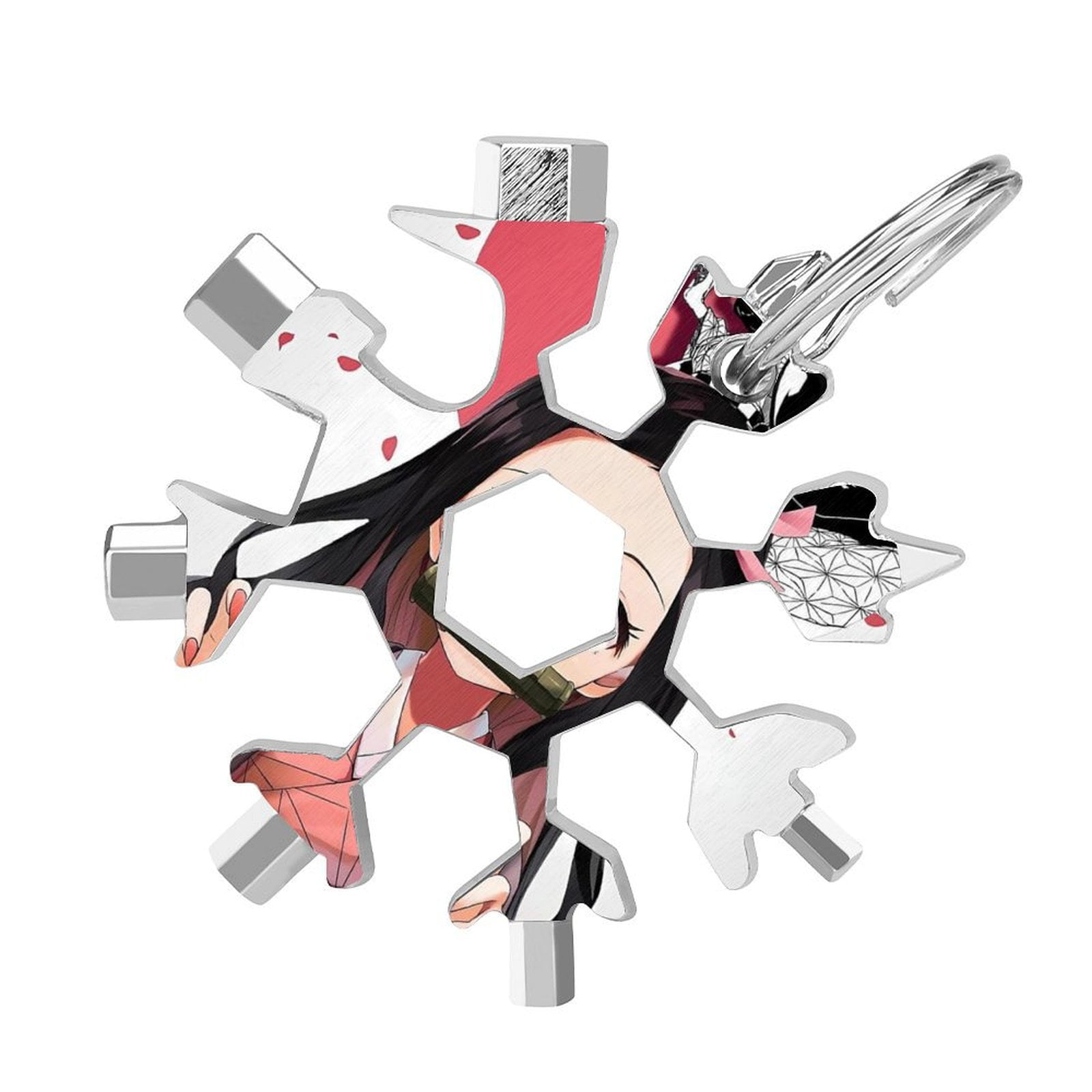Demon Slayer Nezuko 19-in-1 Snowflake Multi Tool, Bottle Opener/Flat ...