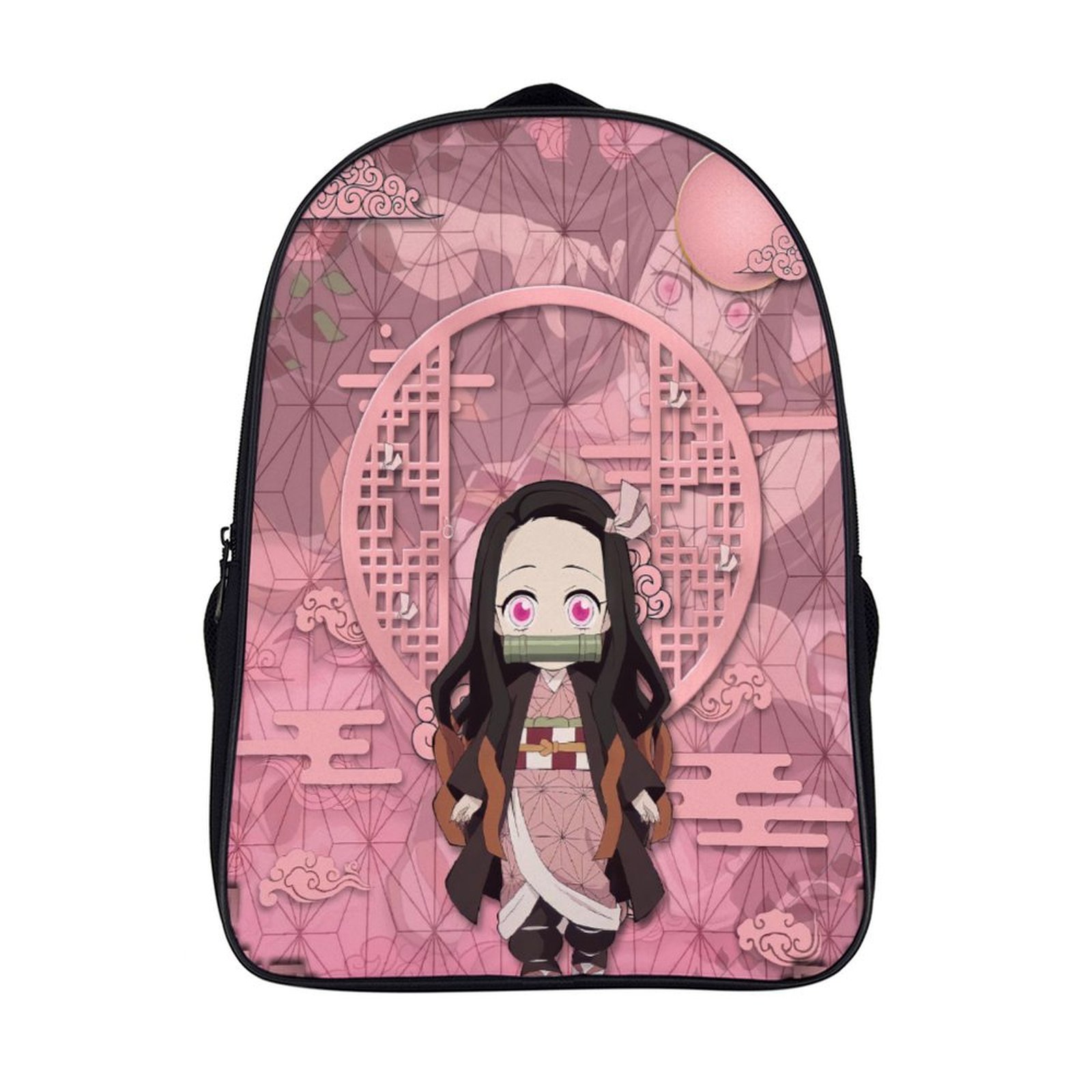Demon Slayer Nezuko Backpack 16 Inch Bookbag Casual Daypack Travel ...