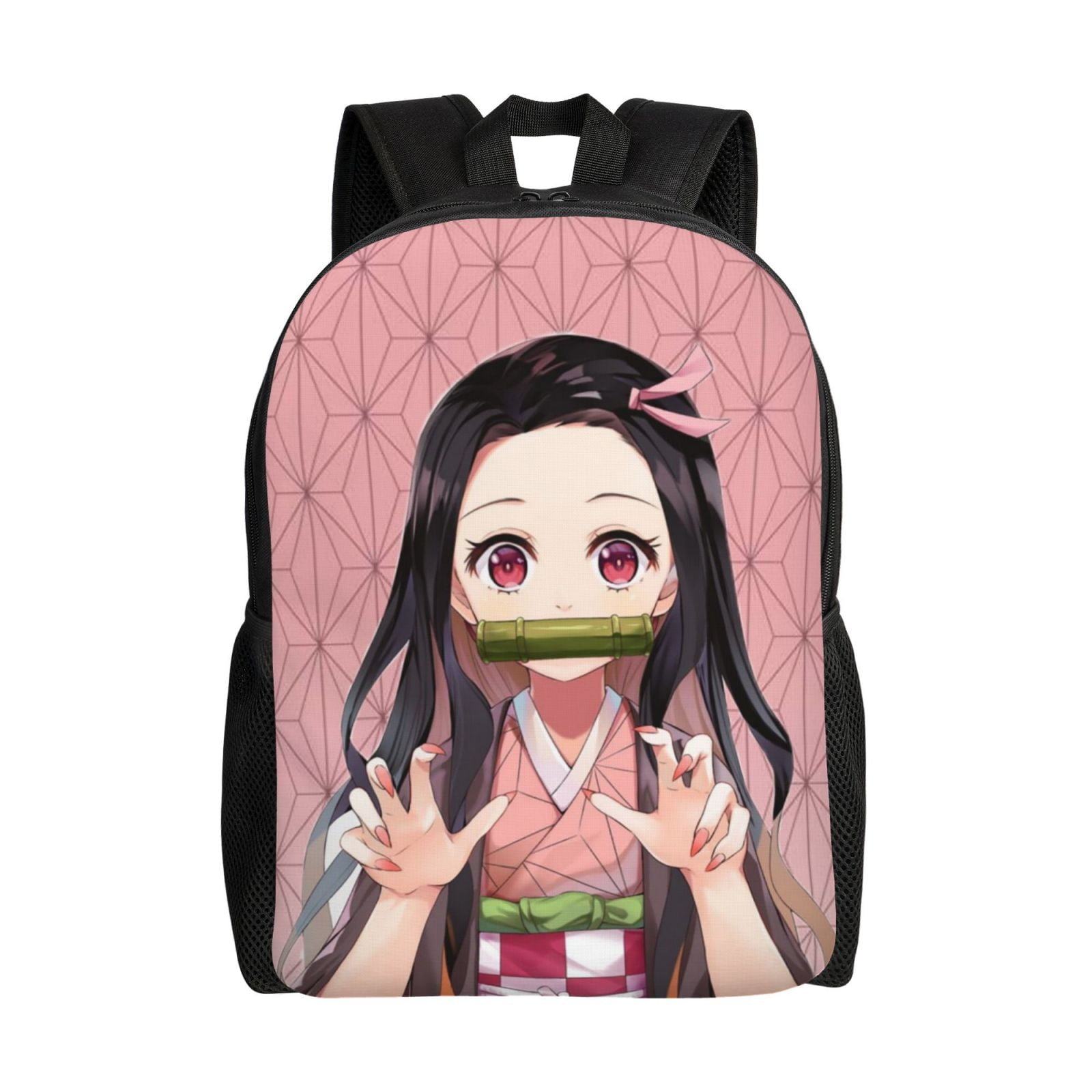 Demon Slayer Nezuko Backpack Book Bags Casual Daypack For Travel Work ...