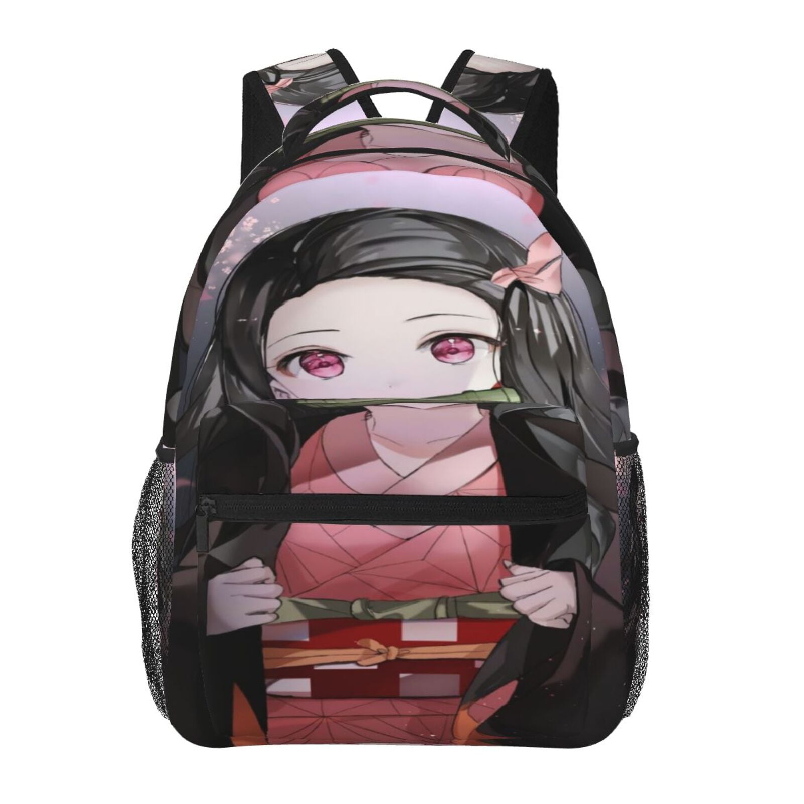 Demon Slayer Nezuko Backpack Cute 3D Print Backpacks Bookbag Daypack ...