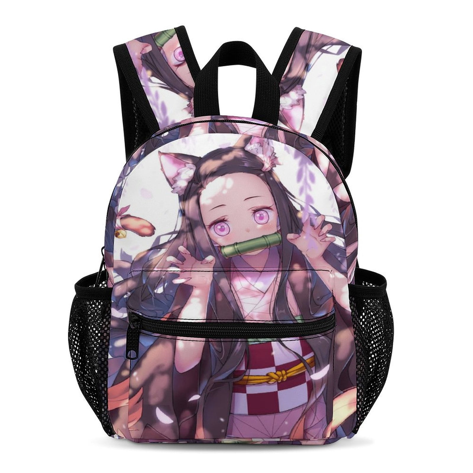 Demon Slayer Nezuko Backpacks 13 Inch Bookbag Casual Daypack Backpacks ...