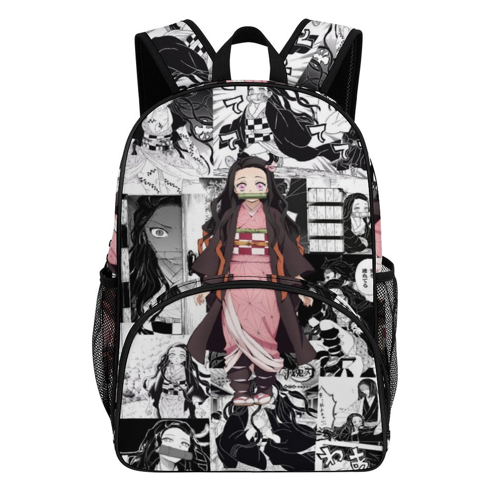 Demon Slayer Nezuko Backpacks Bookbag Casual Daypack for Travel Camping ...
