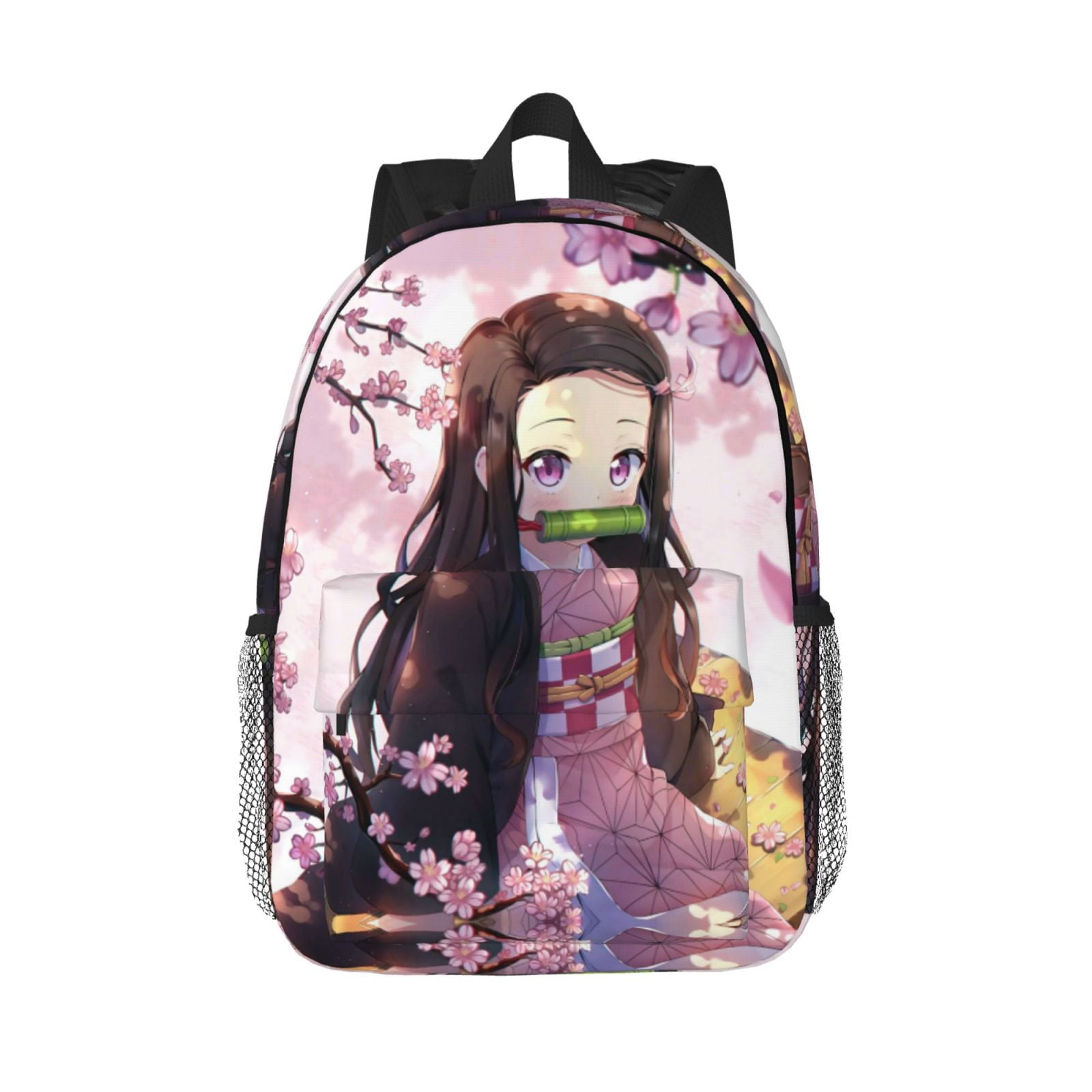 Demon Slayer Nezuko Backpac Large Capacity Laptop Bags Lightweight Work ...