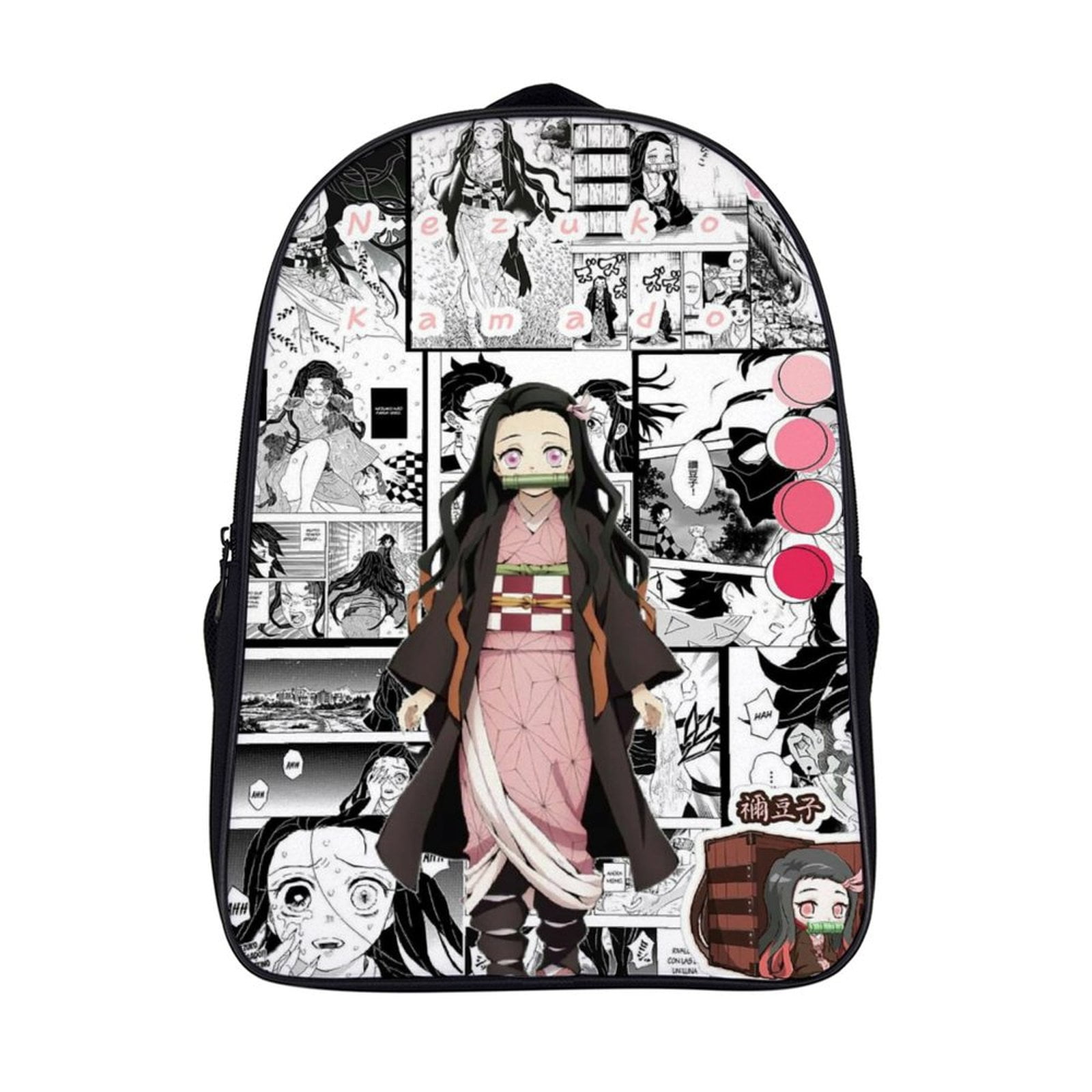 Demon Slayer Nezuko Backpacks Lightweight Bookbags Casual Daypack For ...