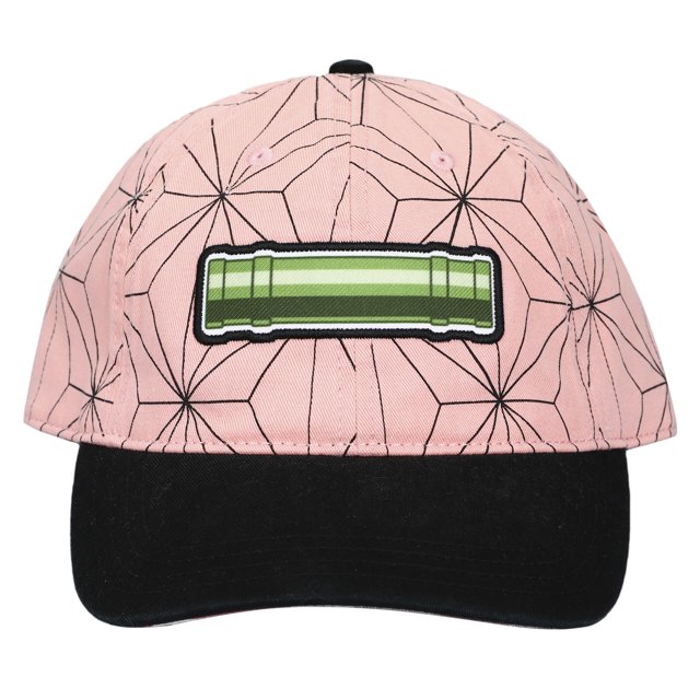 Demon Slayer Nezuko Bamboo Pink Traditonal Adjustable Hat - Walmart.com