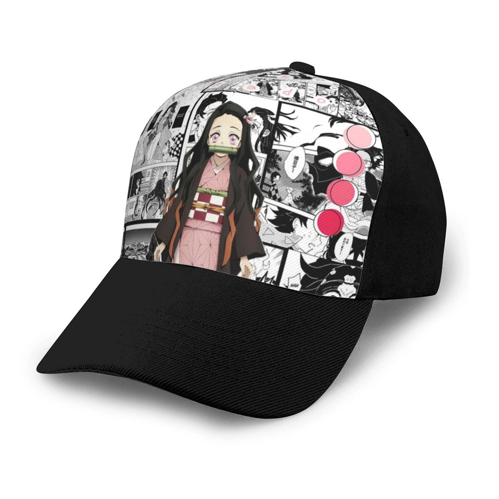 Demon Slayer Nezuko Baseball Cap Golf Dad Hat Adjustable Low Profile ...