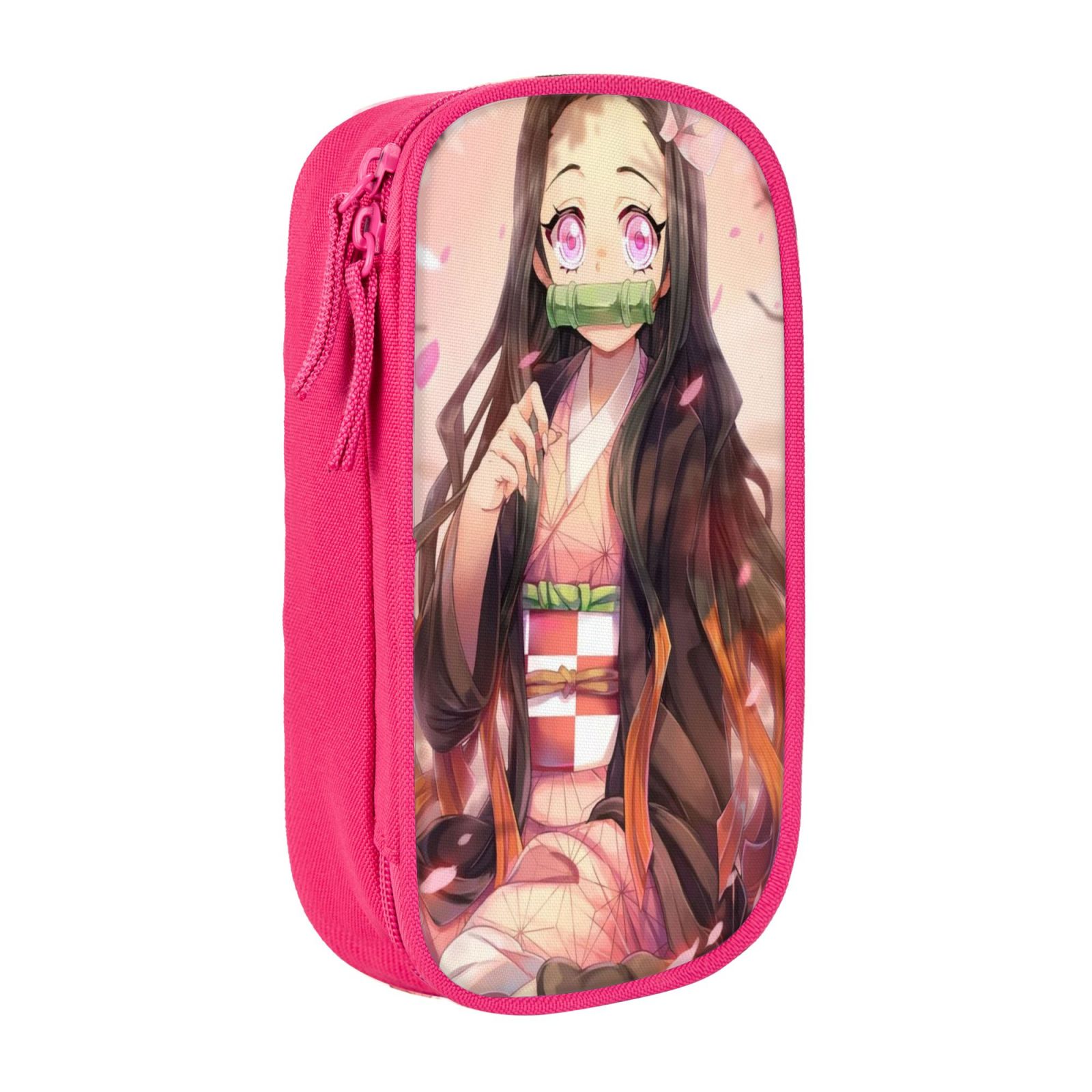 Demon Slayer Nezuko Big Capacity Pencil Case, Large Capacity Aesthetic ...