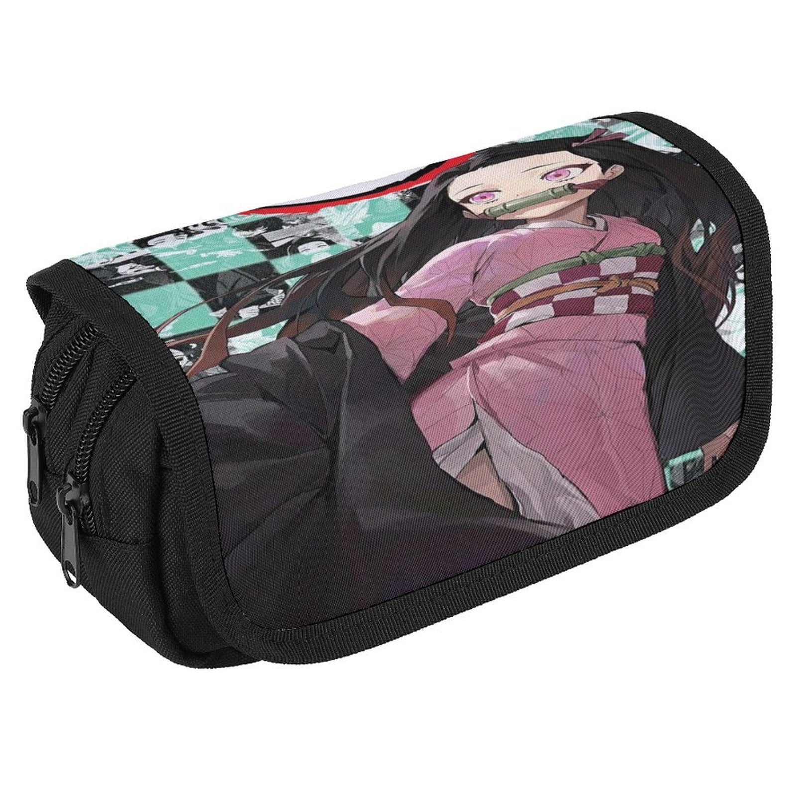 Demon Slayer Nezuko Big Capacity Pencil Case, Large Capacity Aesthetic ...