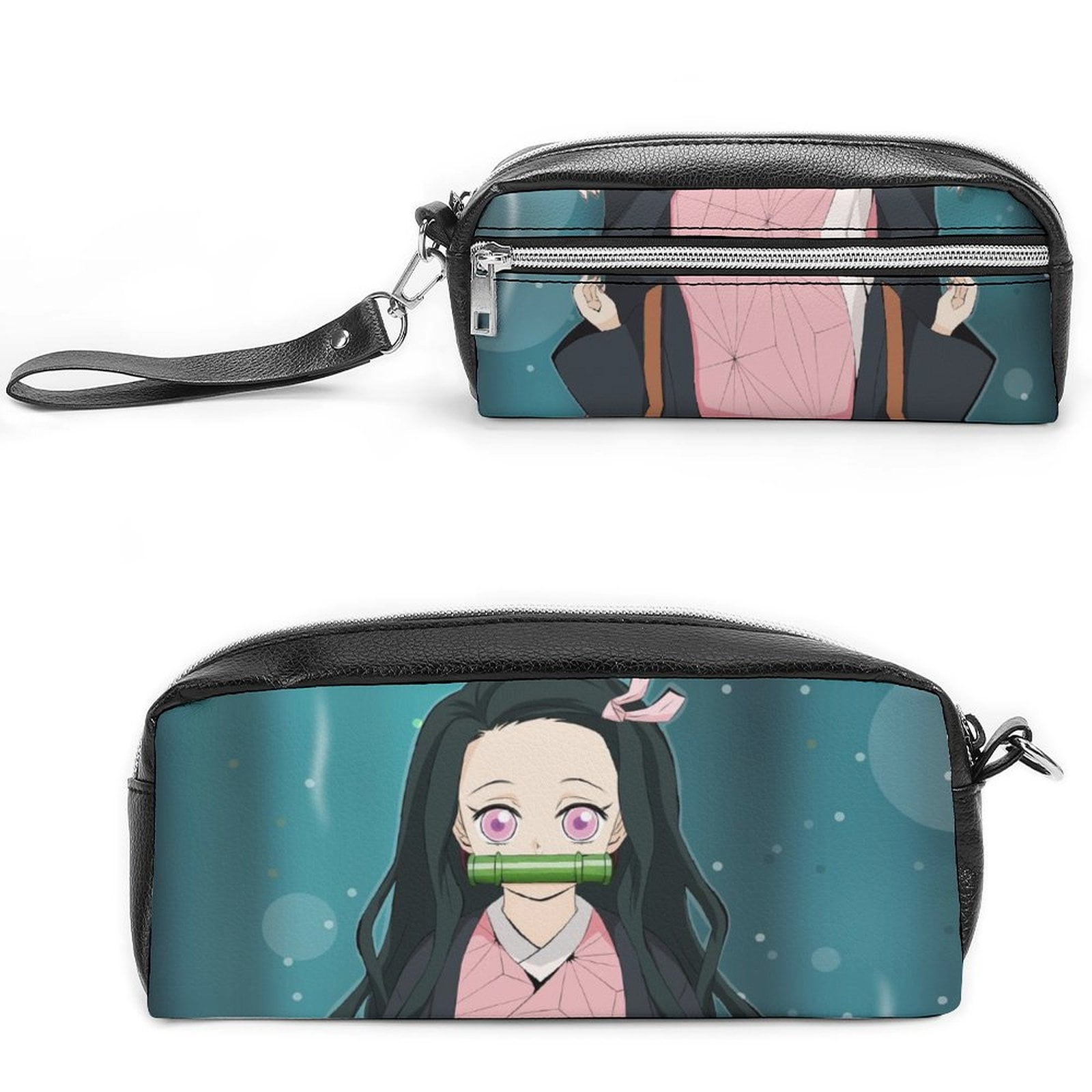 Demon Slayer Nezuko Big Capacity Pencil Case, Large Pencil Pouch Pen ...