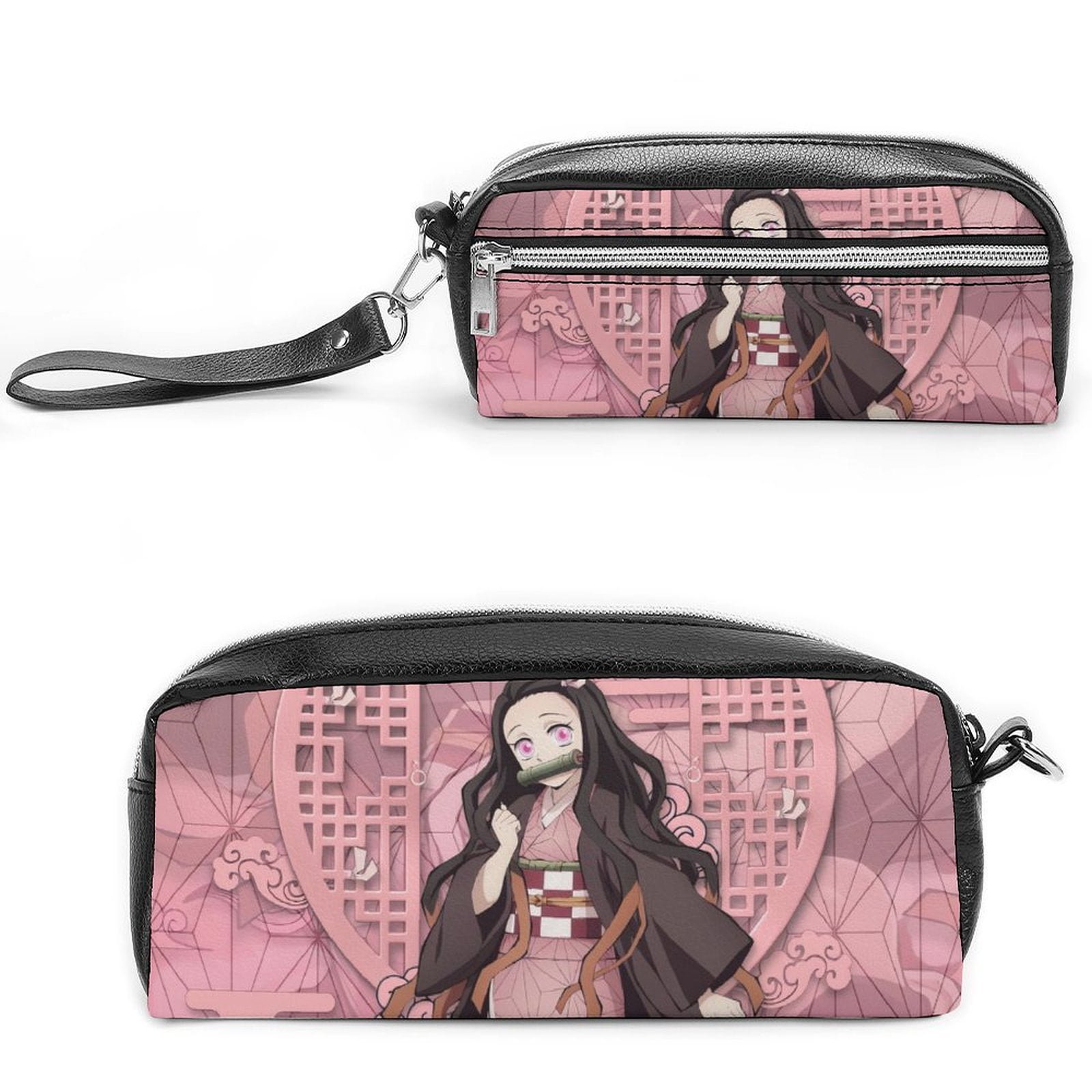 Demon Slayer Nezuko Big Capacity Pencil Case, Large Pencil Pouch Pen ...