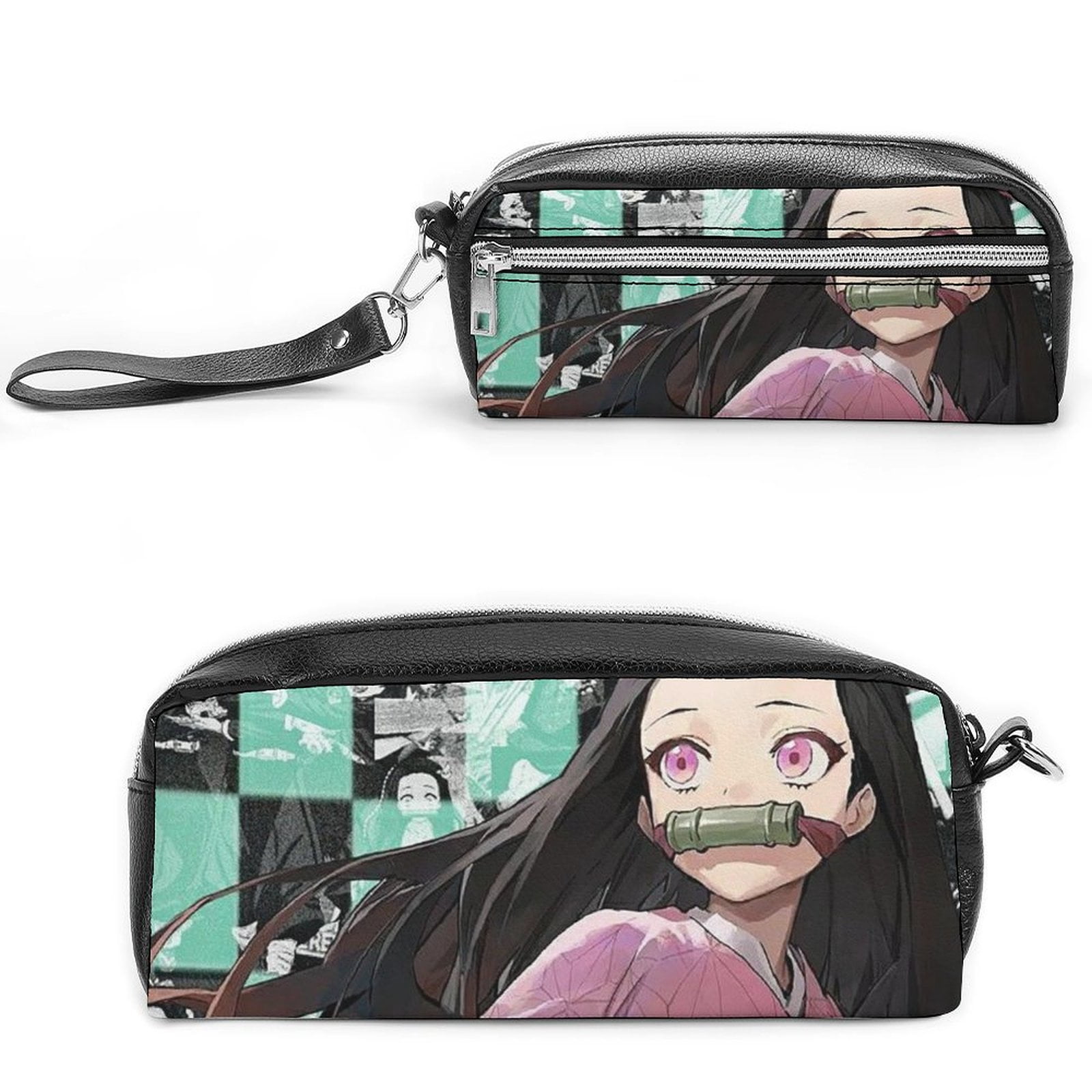 Demon Slayer Nezuko Big Capacity Pencil Case, Large Pencil Pouch Pen ...