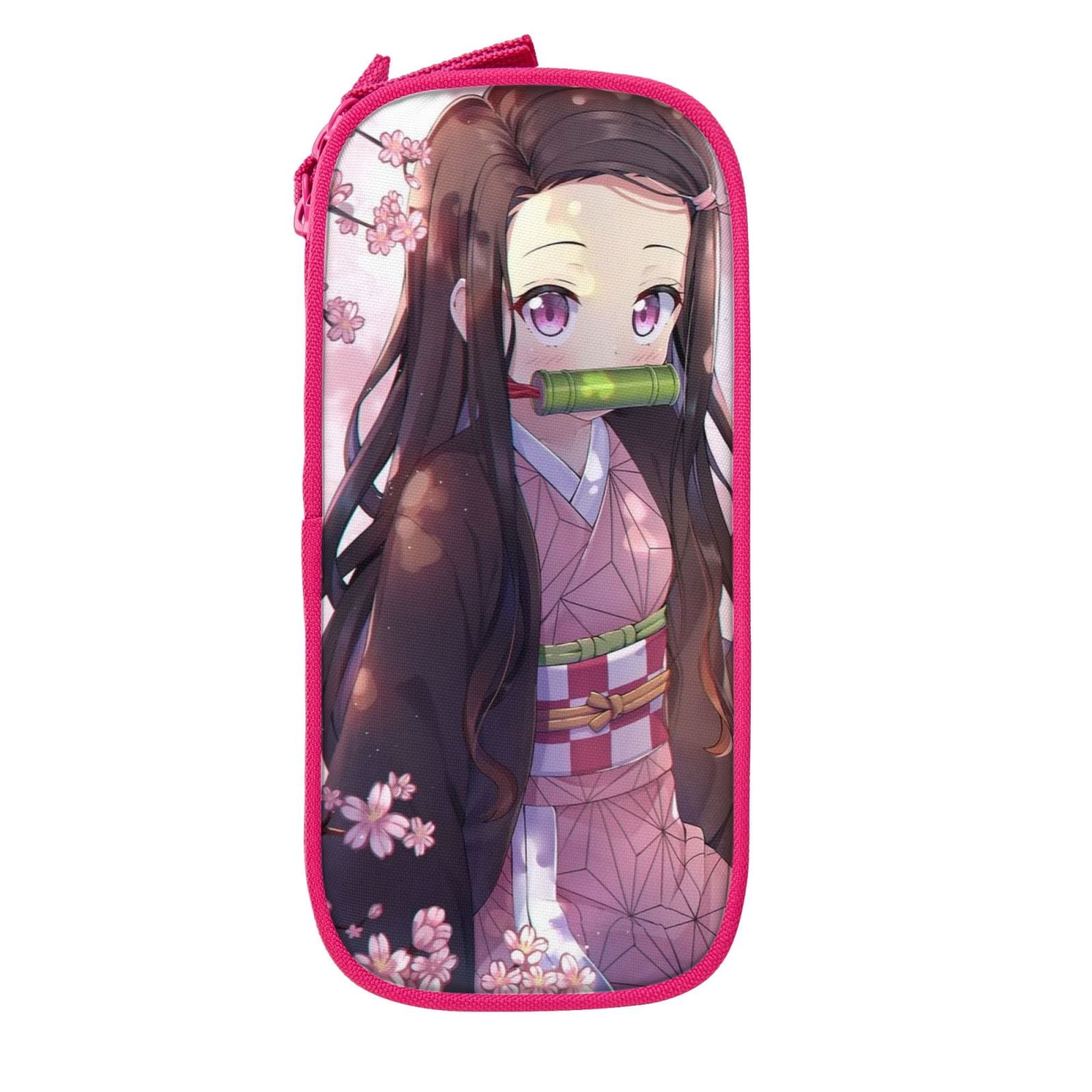 Demon Slayer Nezuko Big Capacity Pencil Case, Large Storage Pencil ...