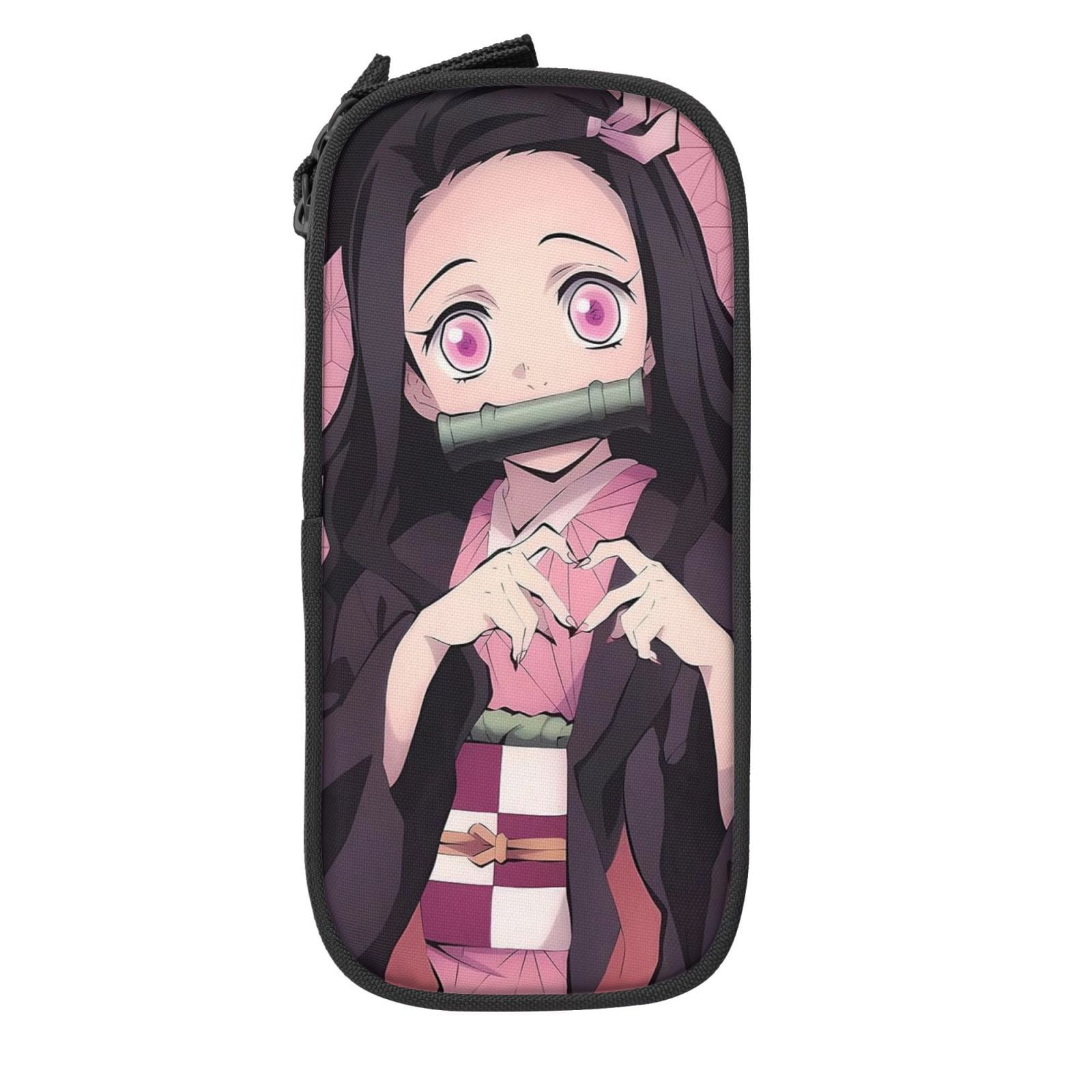 Demon Slayer Nezuko Big Capacity Pencil Case, Large Storage Pencil ...
