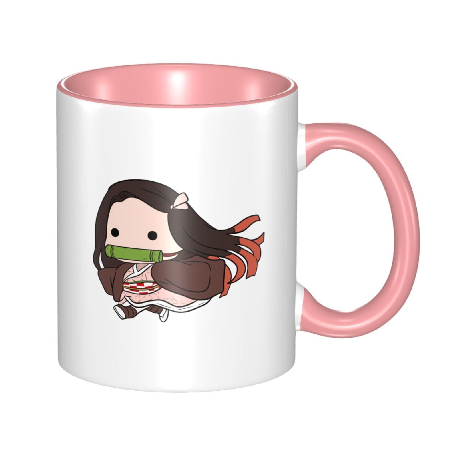 Demon Slayer Nezuko Ceramic Coffee Mug, 11 OZ Ceramic Coffee Mugs ...
