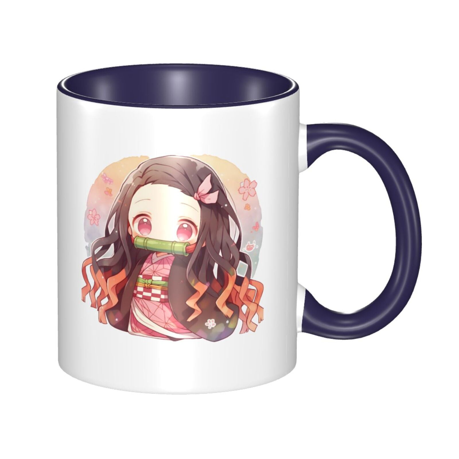 Demon Slayer Nezuko Ceramic Coffee Mug, 11 OZ Ceramic Coffee Mugs ...