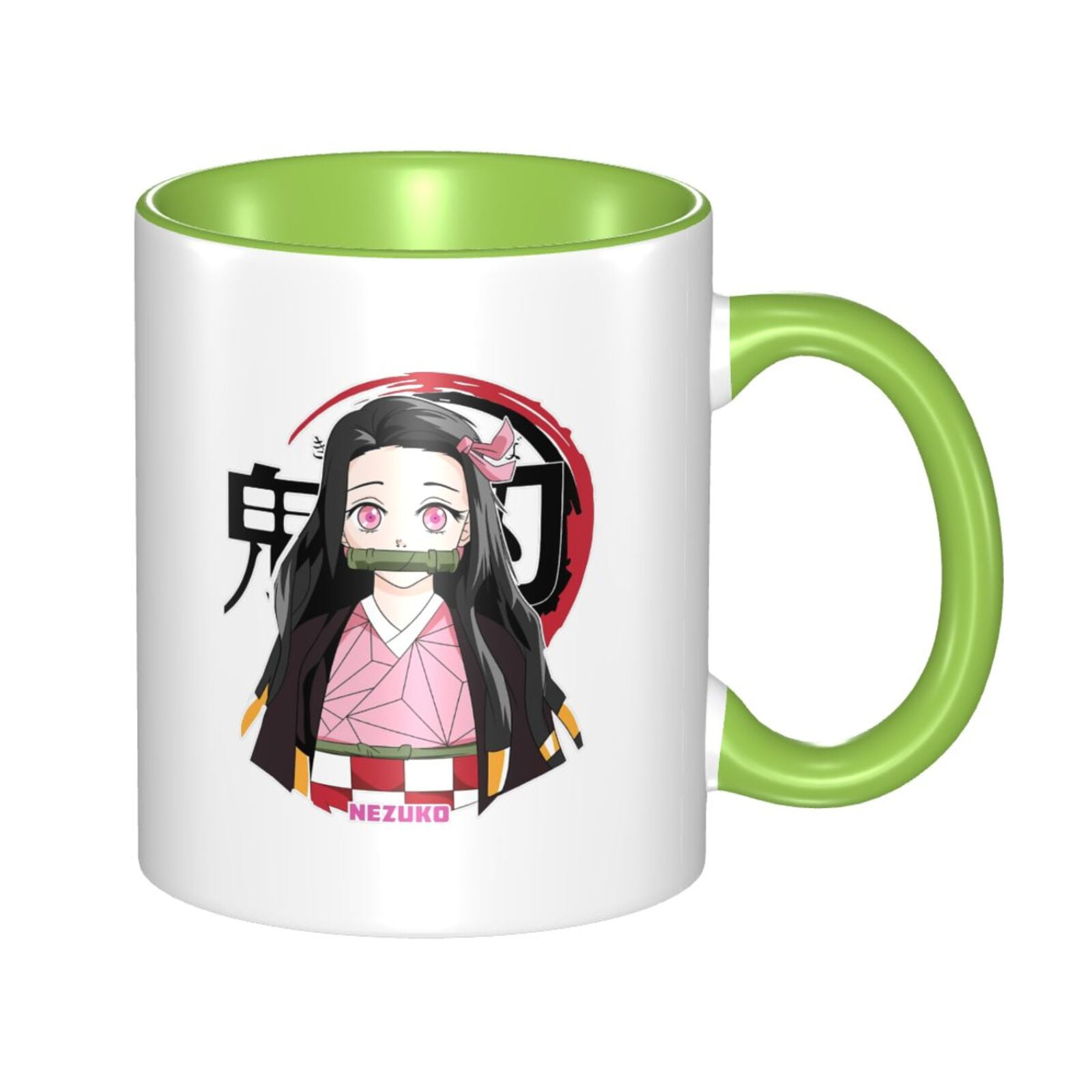 Demon Slayer Nezuko Ceramic Coffee Mug, 11 OZ Ceramic Coffee Mugs ...