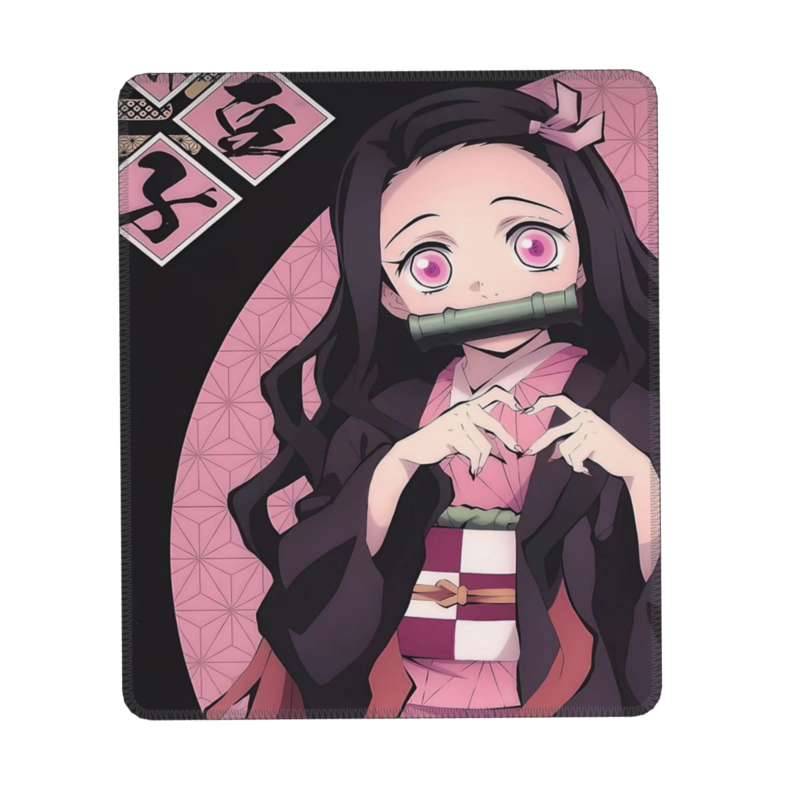 Demon Slayer Nezuko Desk Mat, Gaming Mouse Pad Mat with Non-Slip Base ...